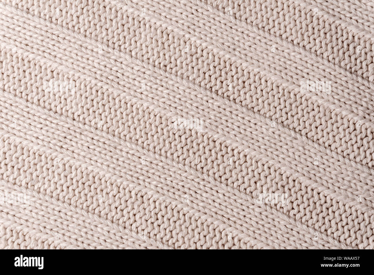 Background, texture - the surface of wool knitted fabric close up Stock ...