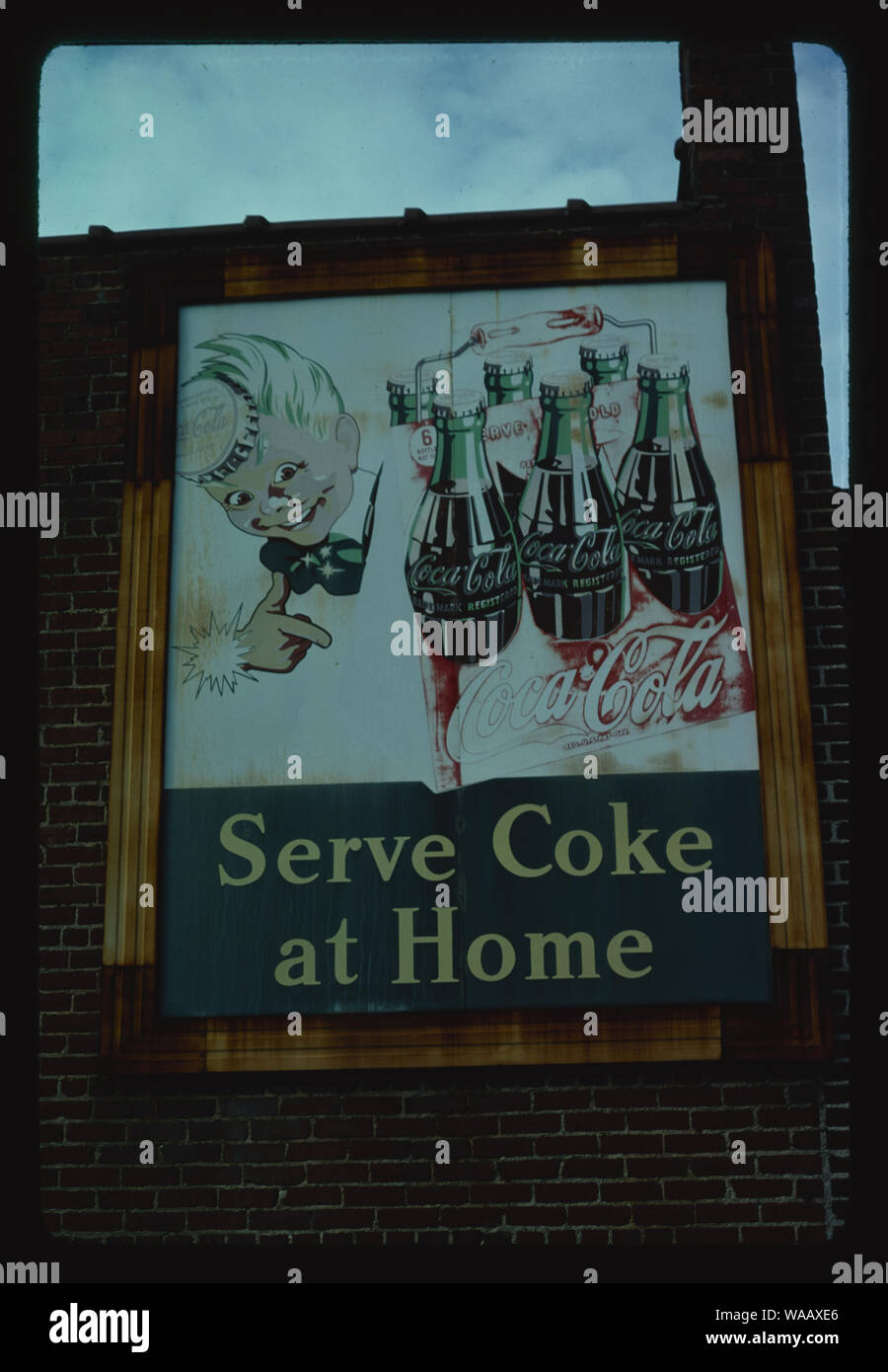 Coke sign, Henderson, North Carolina Stock Photo - Alamy