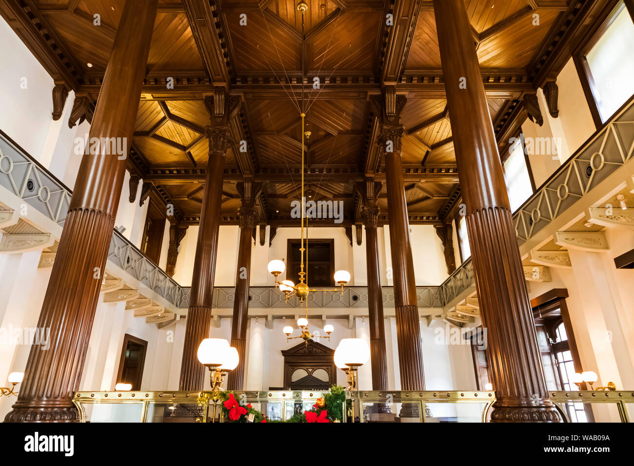 Japan, Honshu, Tokyo, Marunouchi, Nakadori Street, Brick Square, Cafe ...