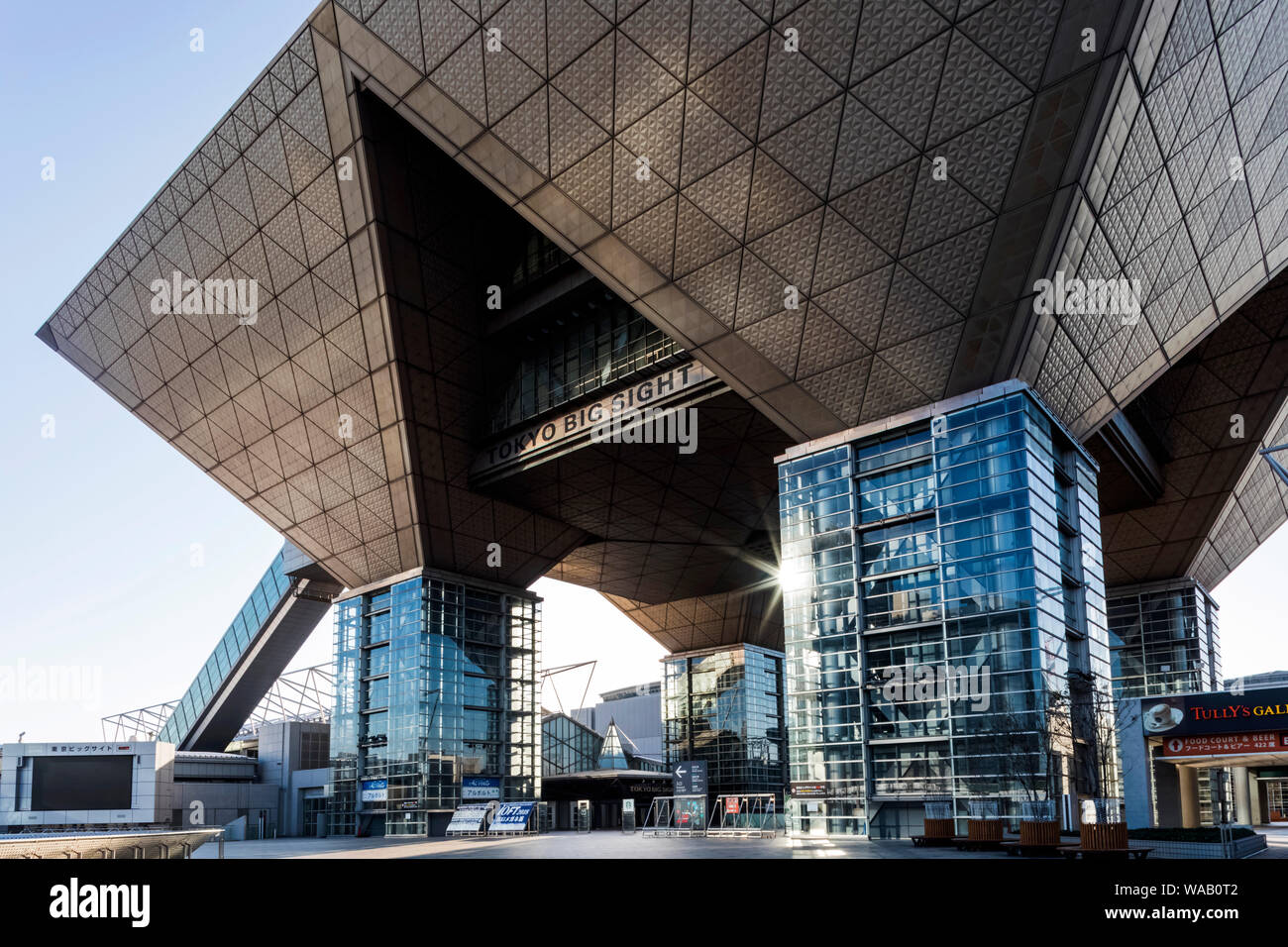 Japan, Honshu, Tokyo, Tokyo Waterfront City, Odaiba, Tokyo Big Sight ...