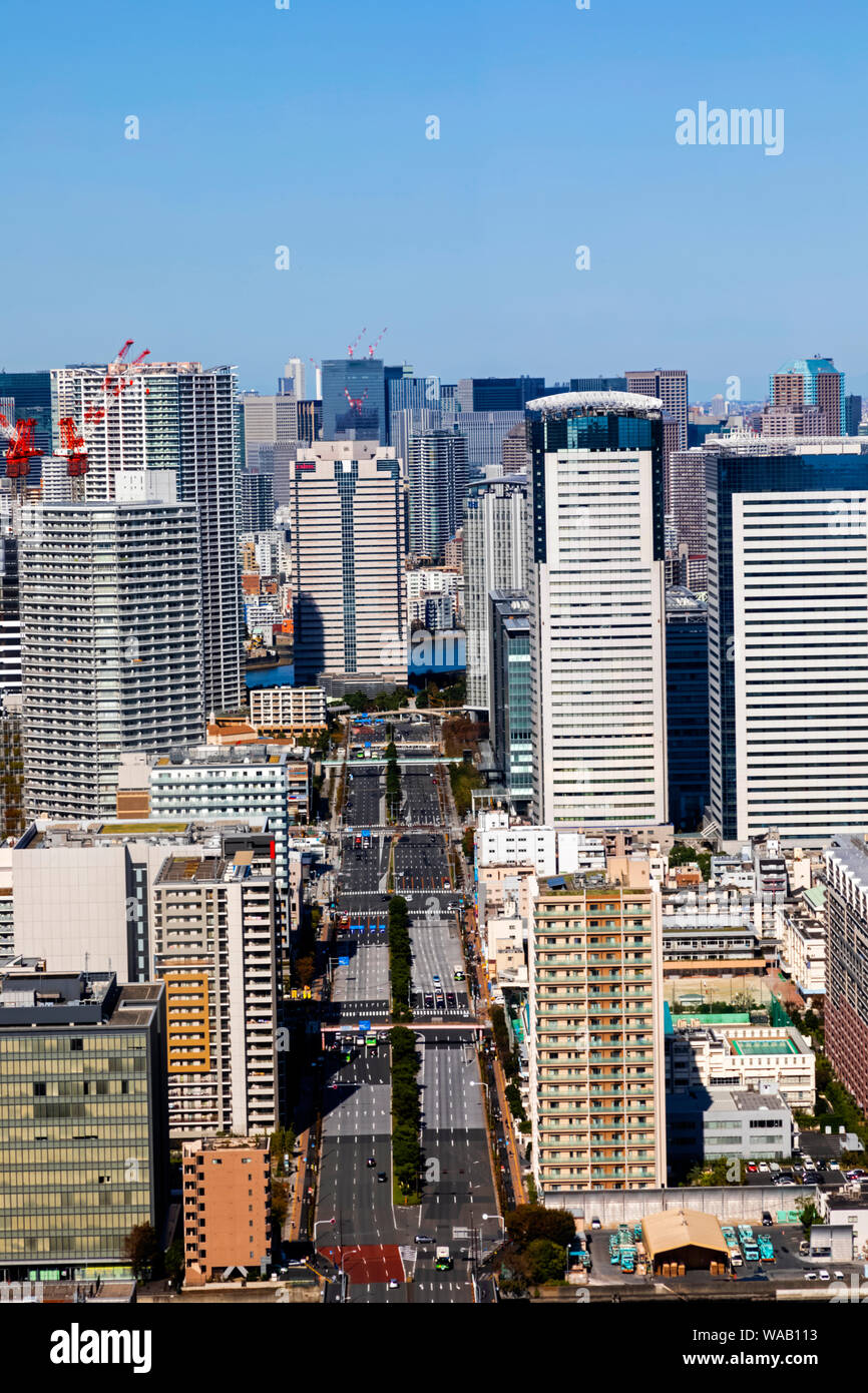 Japan, Honshu, Tokyo, Toyosu Area Skyline, 30076548 Stock Photo - Alamy