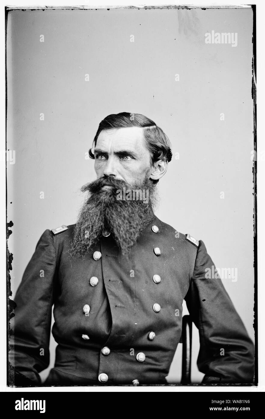 Col. David H. Strother, 3rd W. Va. Cav Stock Photo - Alamy