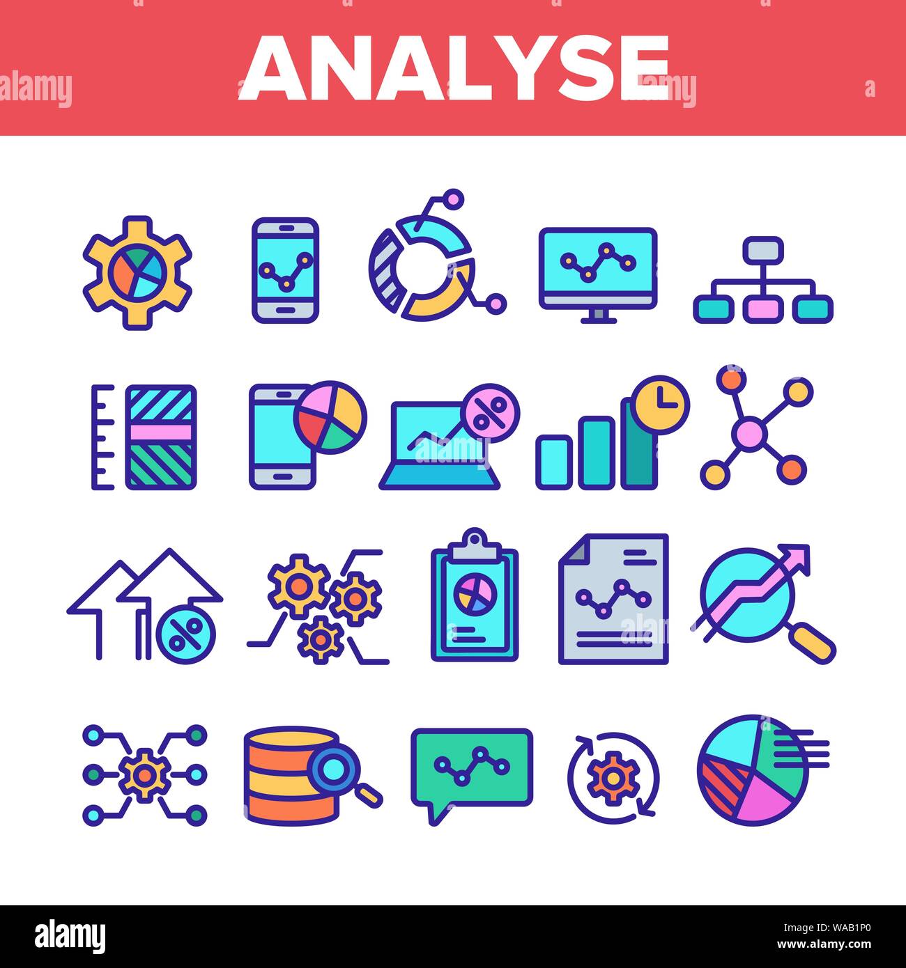 Analyse detail Stock Vector Images - Alamy