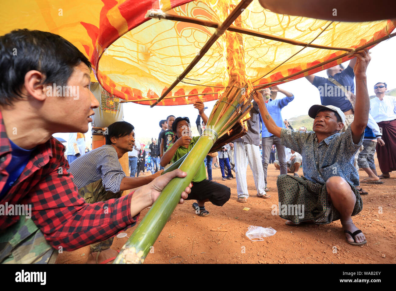 Taunggyi hot air balloon hi-res stock photography and images - Alamy