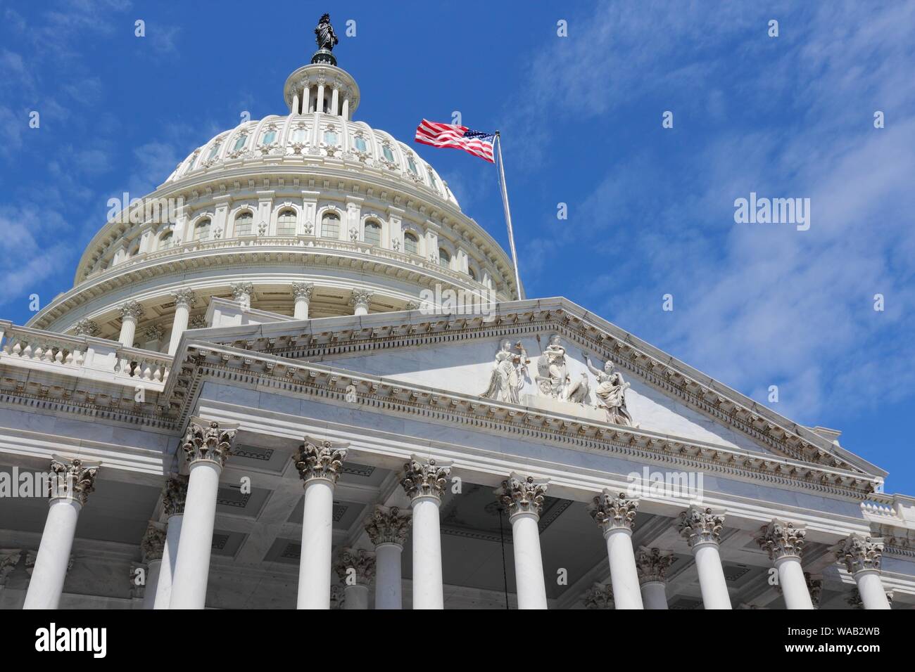 US National Capitol - landmark in Washington D.C Stock Photo - Alamy