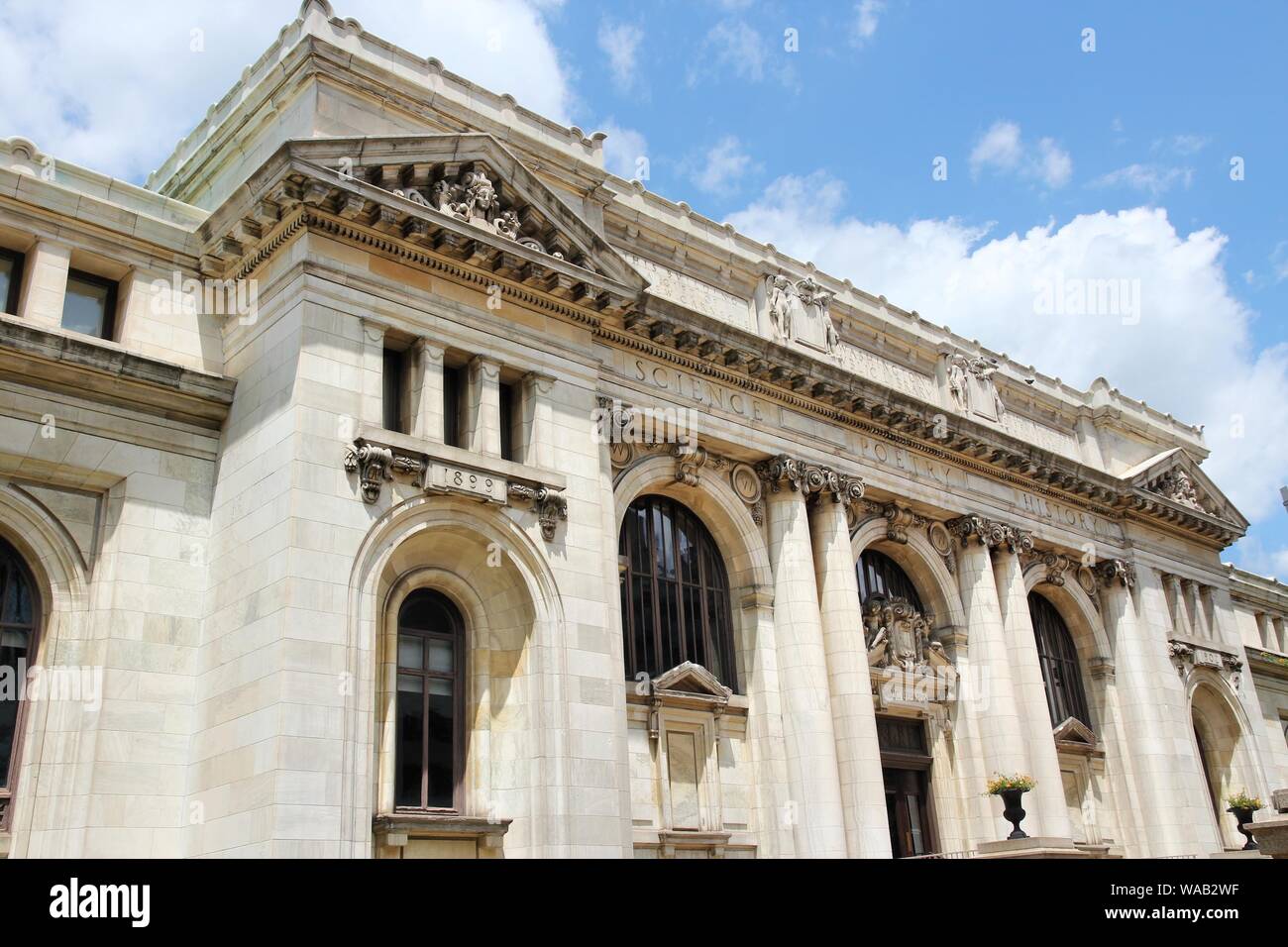 Public library in Washington D.C., United States Stock Photo - Alamy