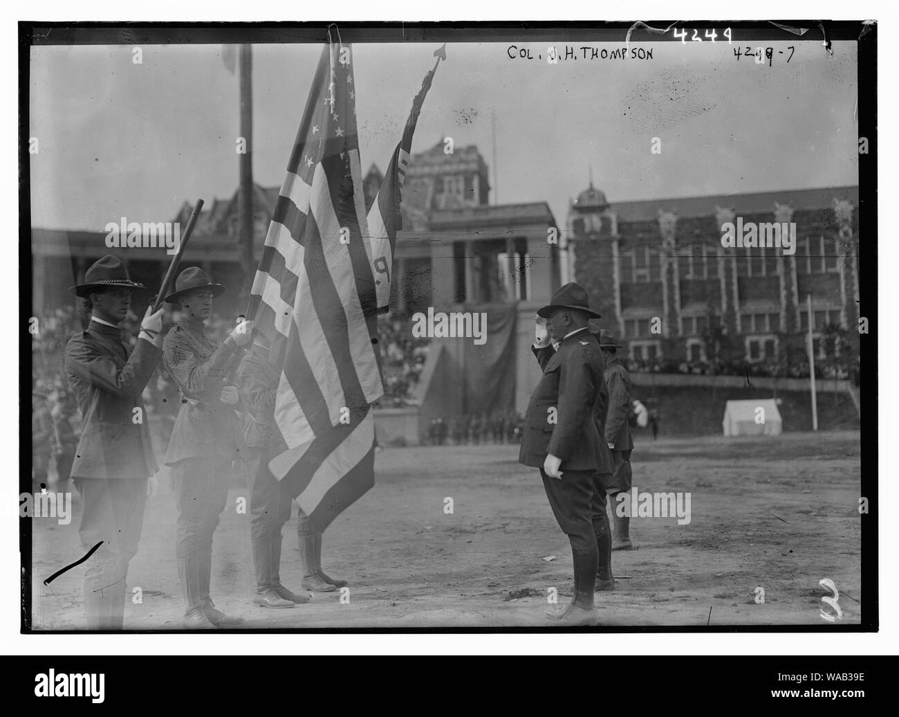 Col. J.H. Thompson Stock Photo - Alamy