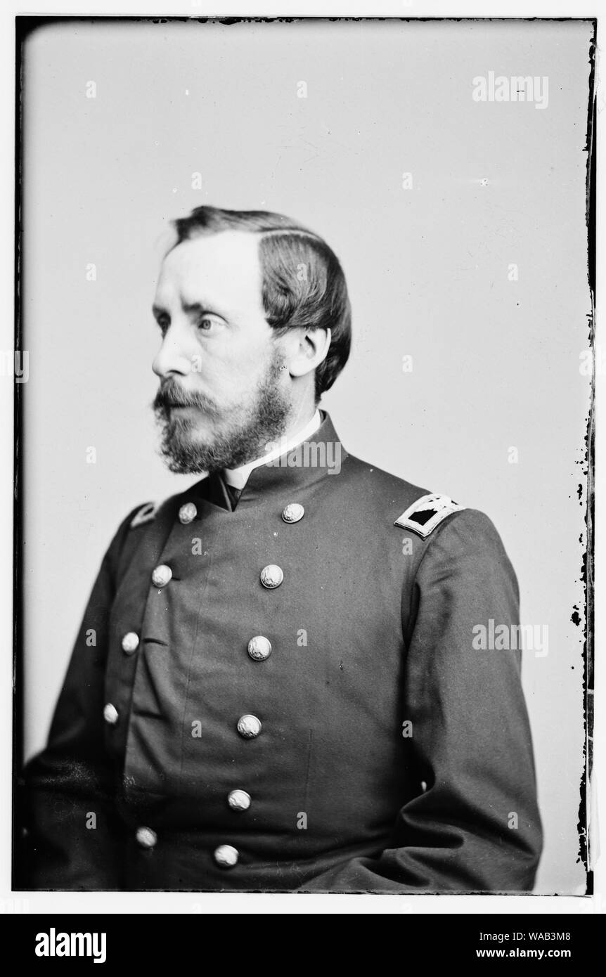 Col. James Grant Wilson, 4th U.S. Colonel Cav. USA Stock Photo - Alamy