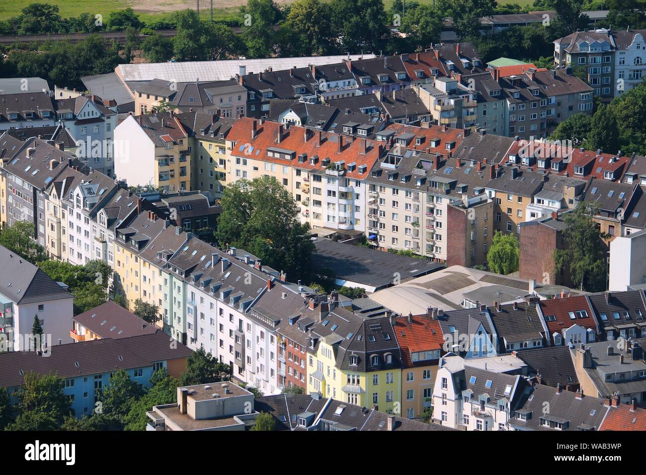 Aerial view residential neighborhood hi-res stock photography and ...