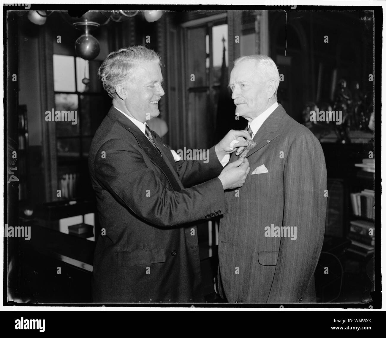 Col. John Thomas Taylor and Gen. Pershing Stock Photo - Alamy