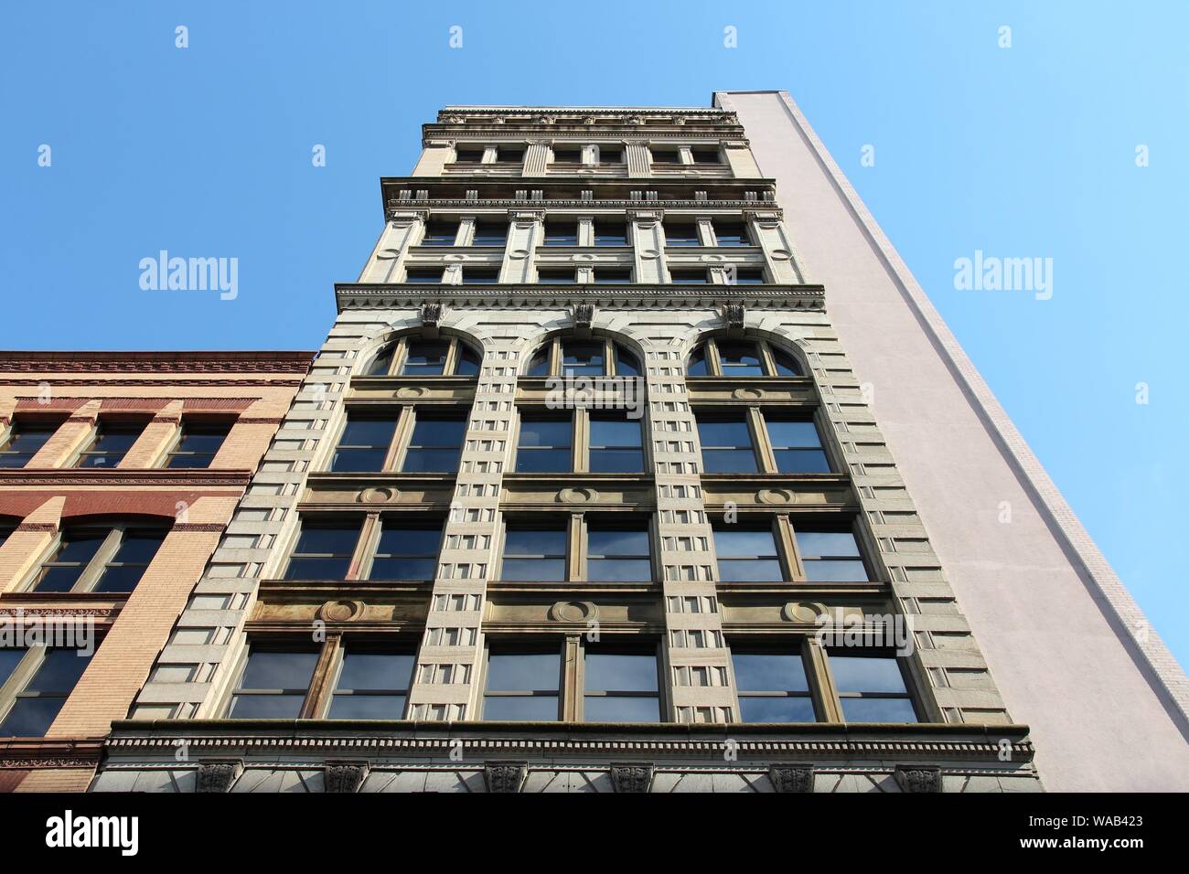 Pittsburgh, Pennsylvania - city in the USA. Old architecture Stock ...