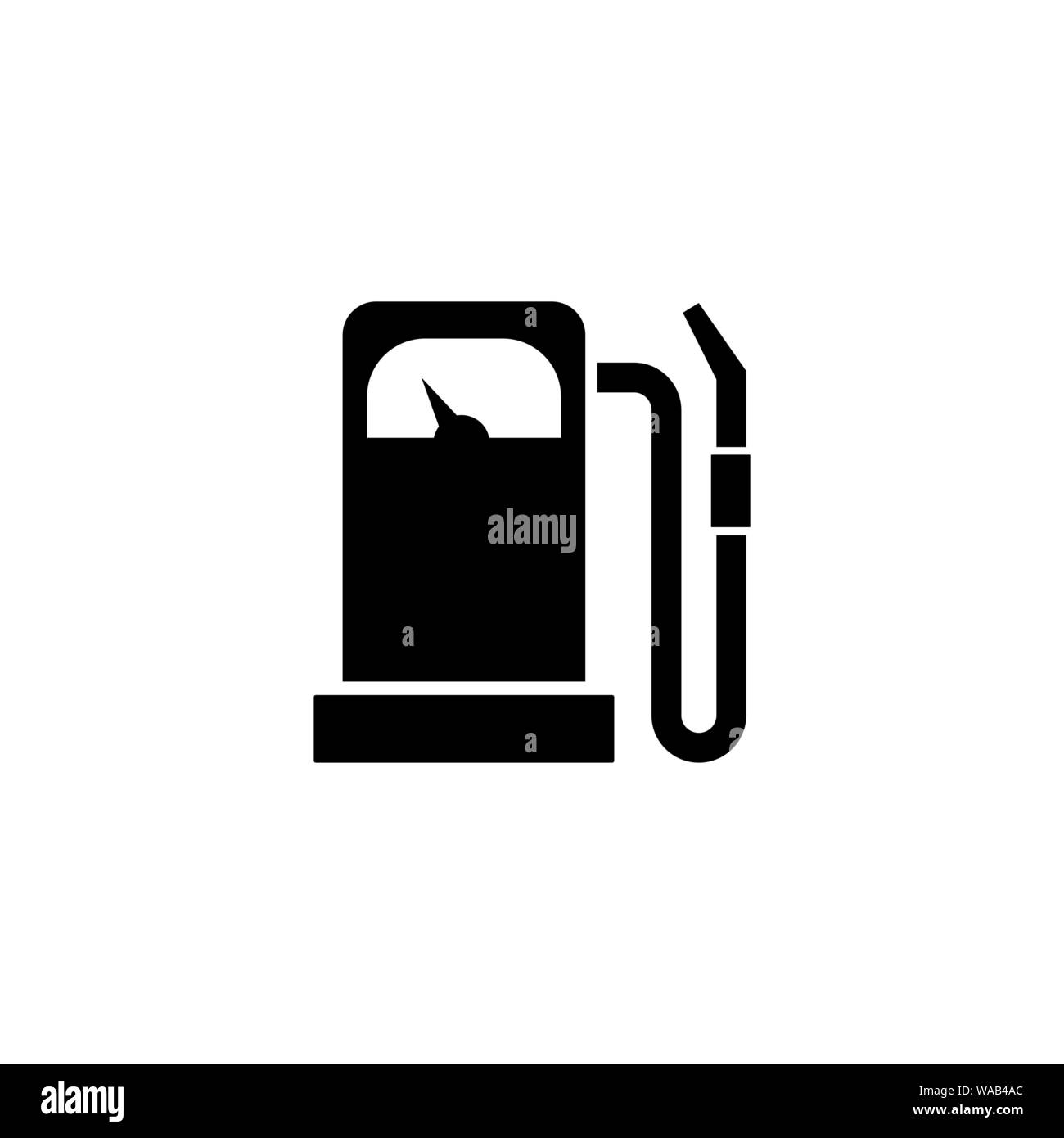 Gas Station, Gasoline Fuel, Petrol. Flat Vector Icon illustration ...