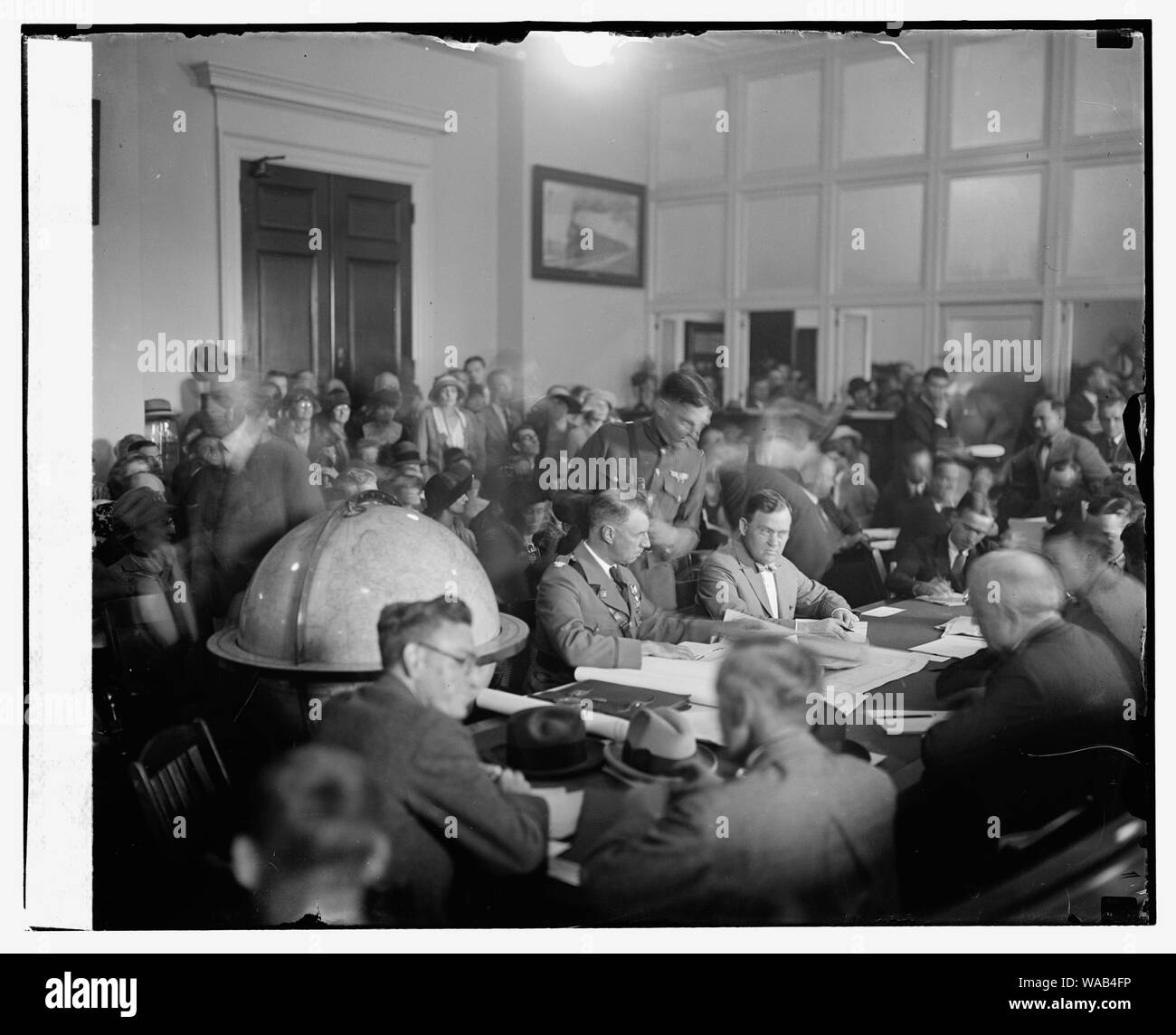 Col. Mitchell before special aviation board, [9/29/25] Stock Photo - Alamy