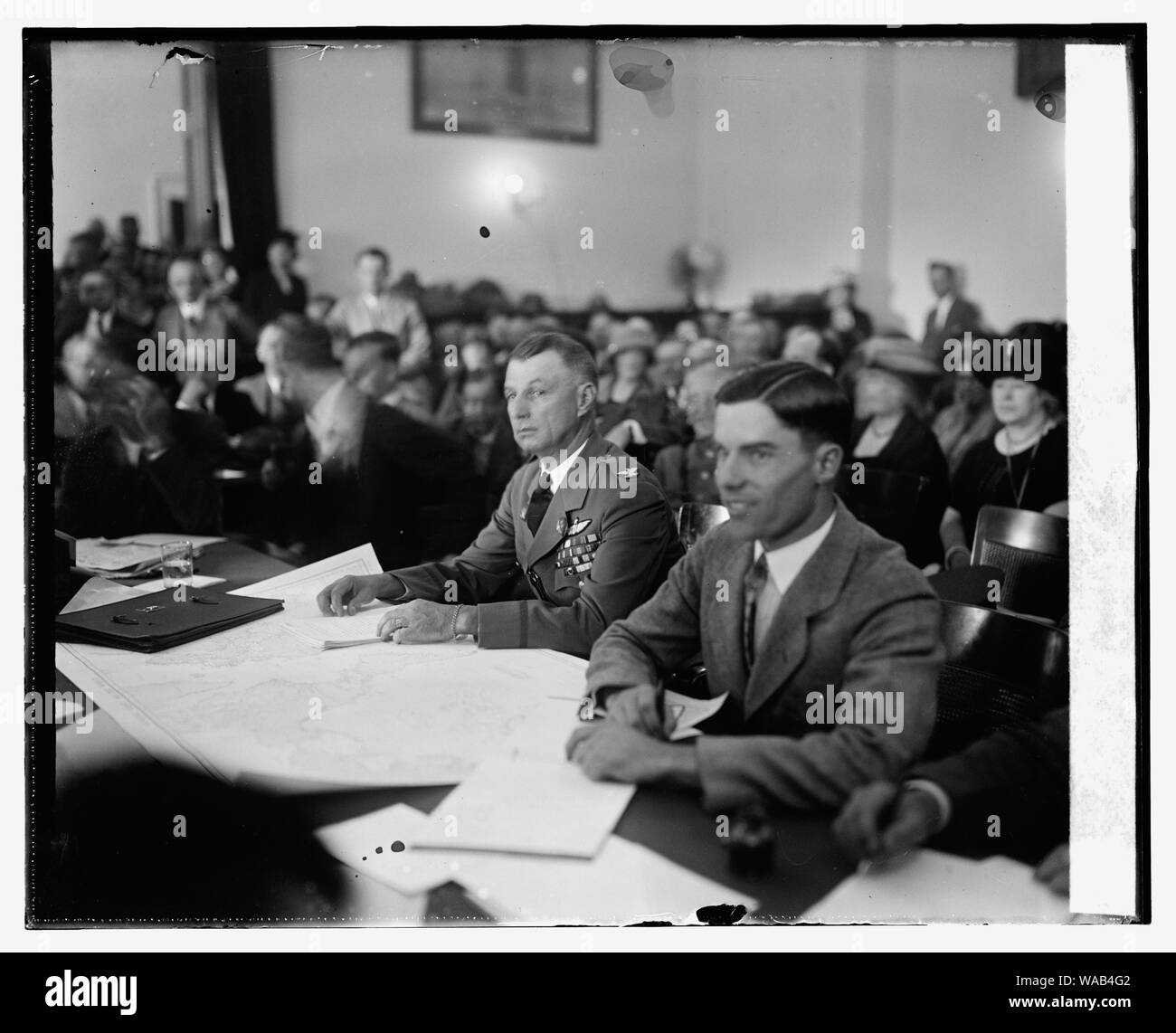 Col. Mitchell before special aviation board, [9/29/25] Stock Photo - Alamy