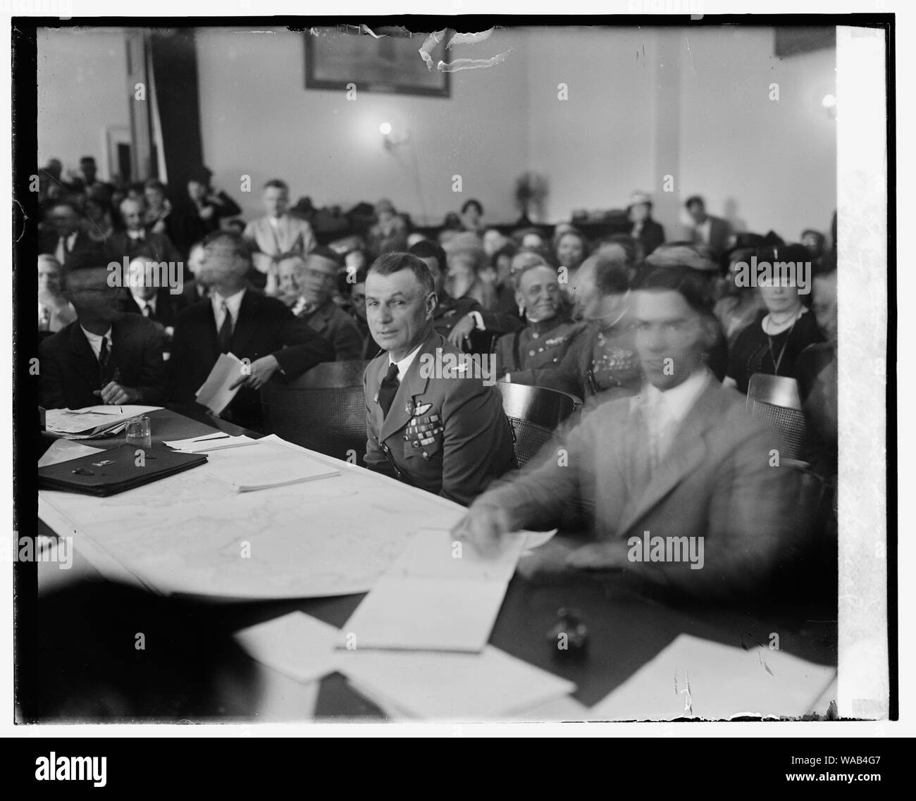 Col. Mitchell before special aviation board, [9/29/25] Stock Photo - Alamy