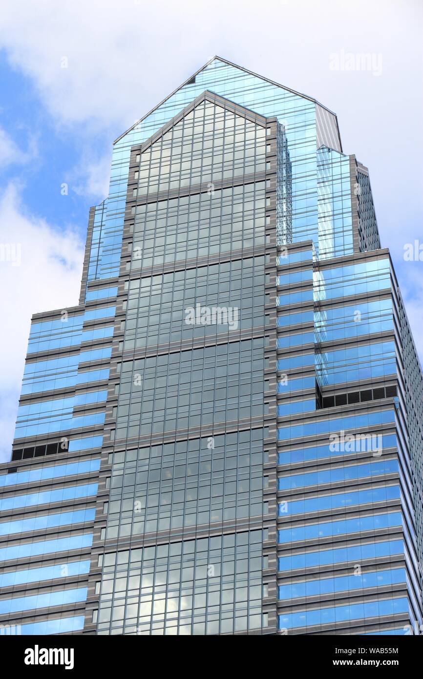 PHILADELPHIA, USA - JUNE 11, 2013: Two Liberty Place building in ...