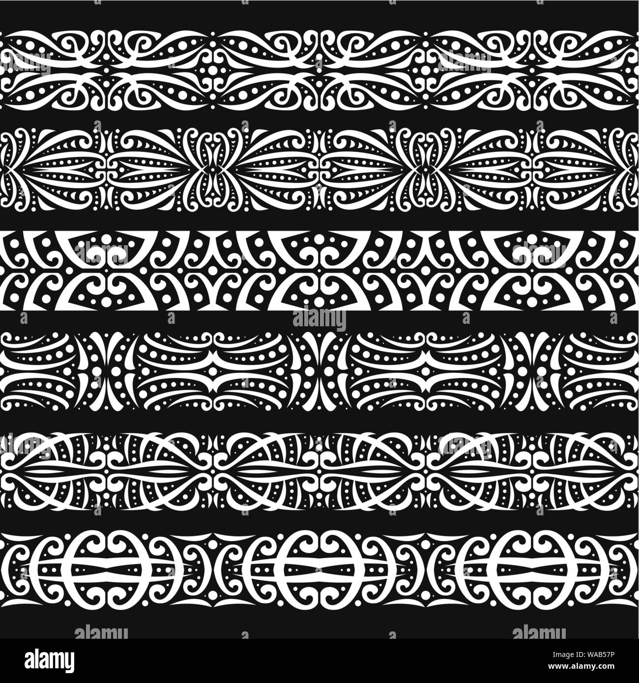 Ribbons Design Borders