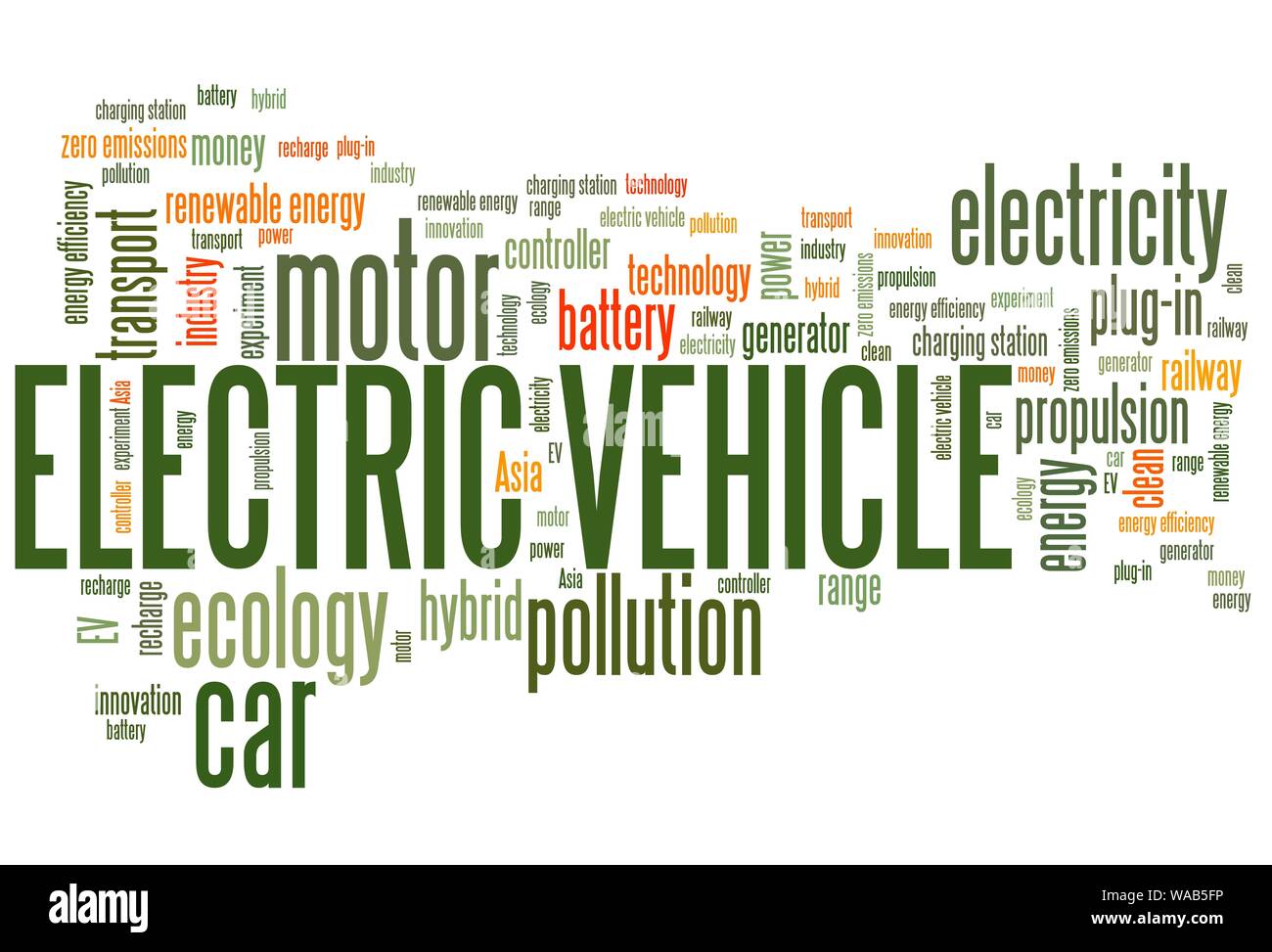 Electric vehicle - transportation issues and concepts tag cloud ...