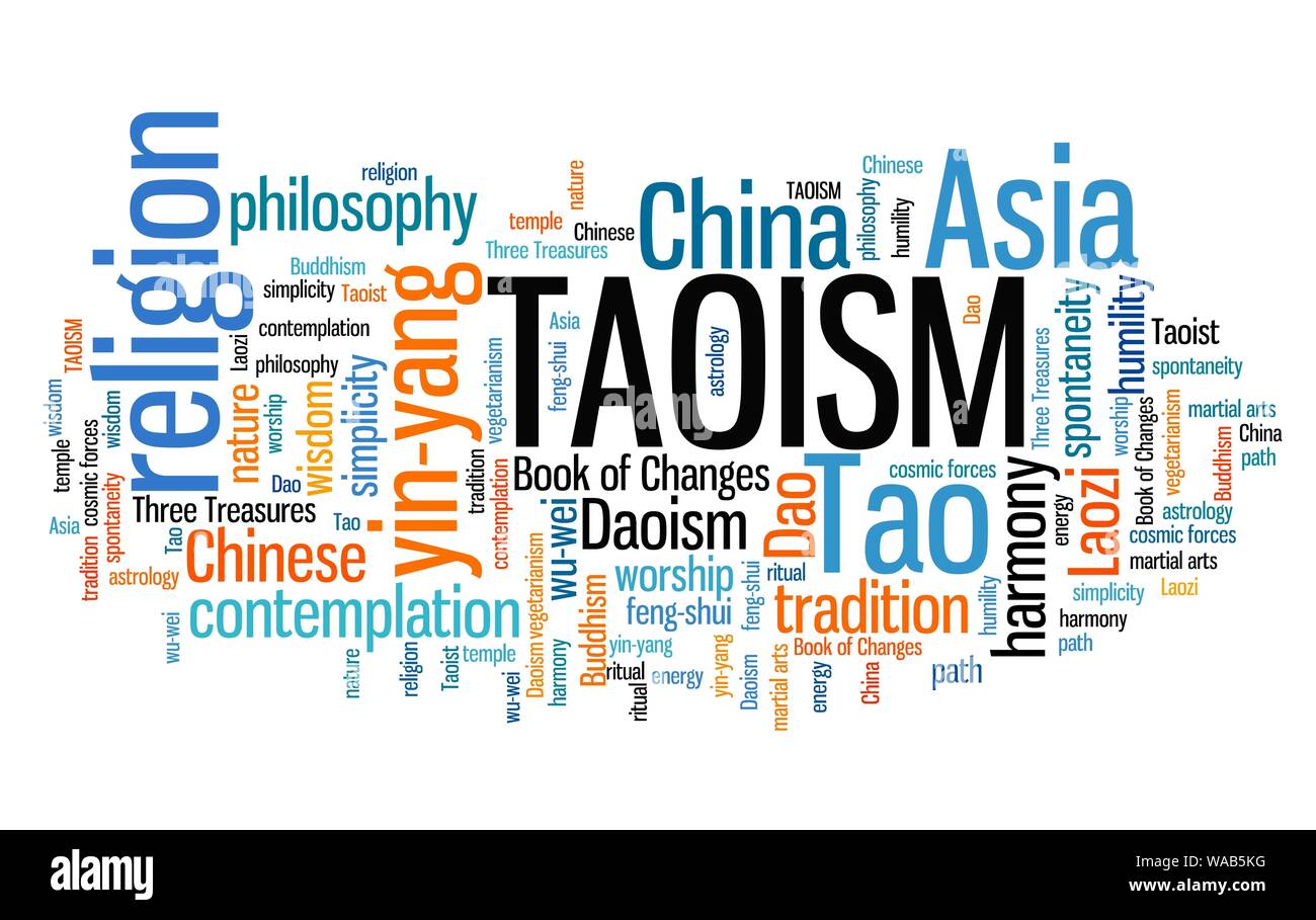Taoism - Chinese religious or philosophical tradition. Asian culture ...