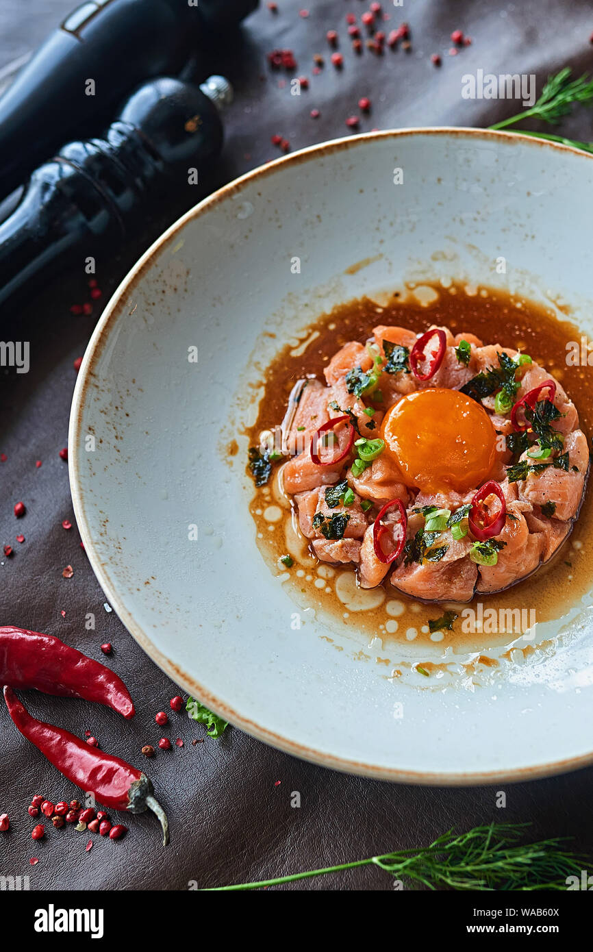 Cutting tartar hi-res stock photography and images - Alamy