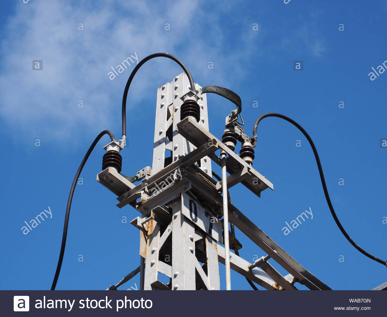 Overhead Catenary High Resolution Stock Photography and Images - Alamy
