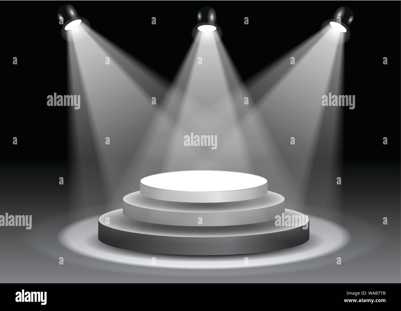 Empty stage Stock Vector Images - Alamy