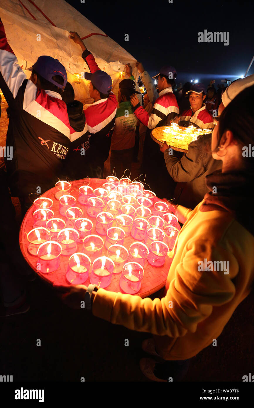 Taunggyi hot air balloon hi-res stock photography and images - Alamy