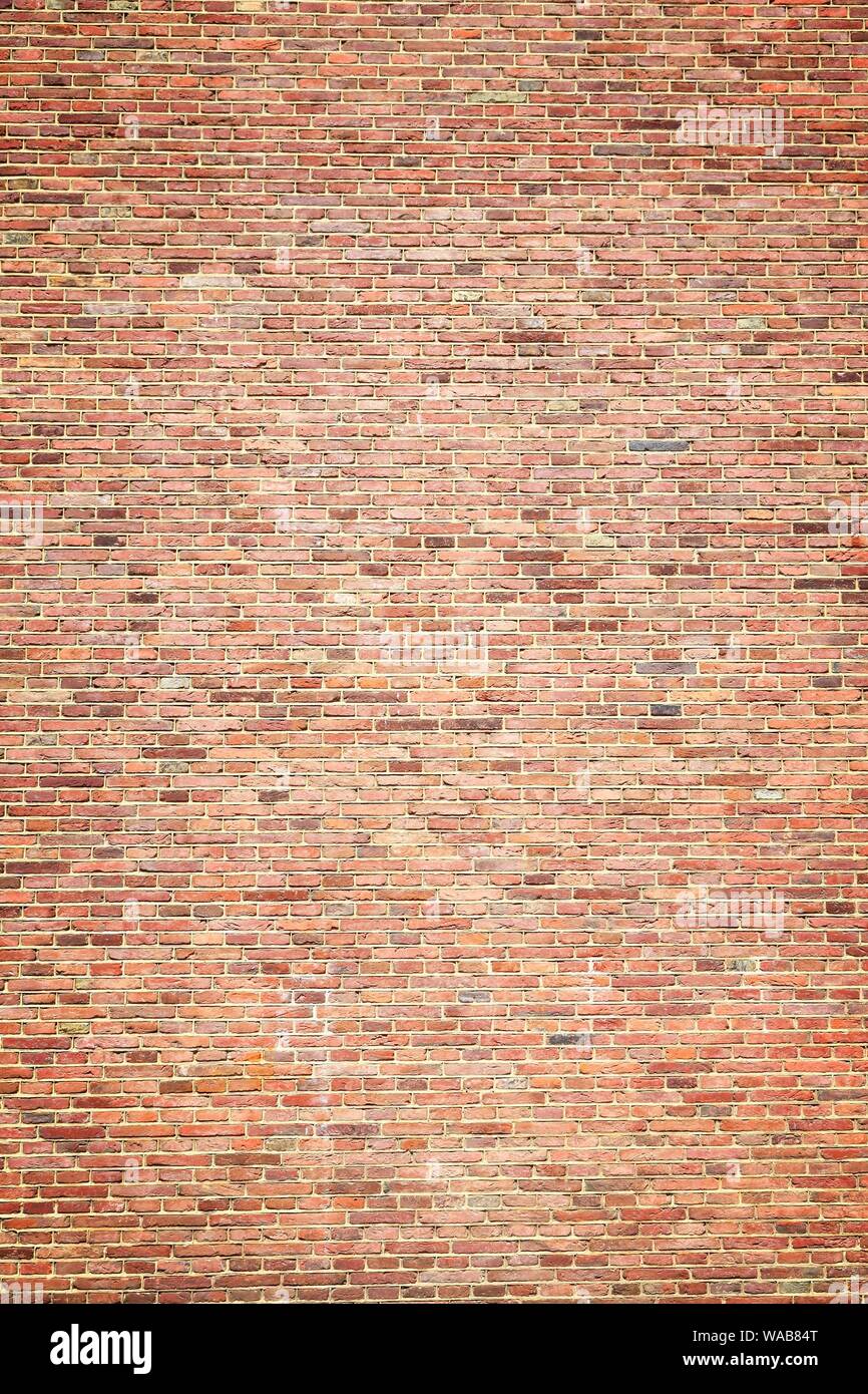 Red brick wall background. Red bricks texture Stock Photo - Alamy