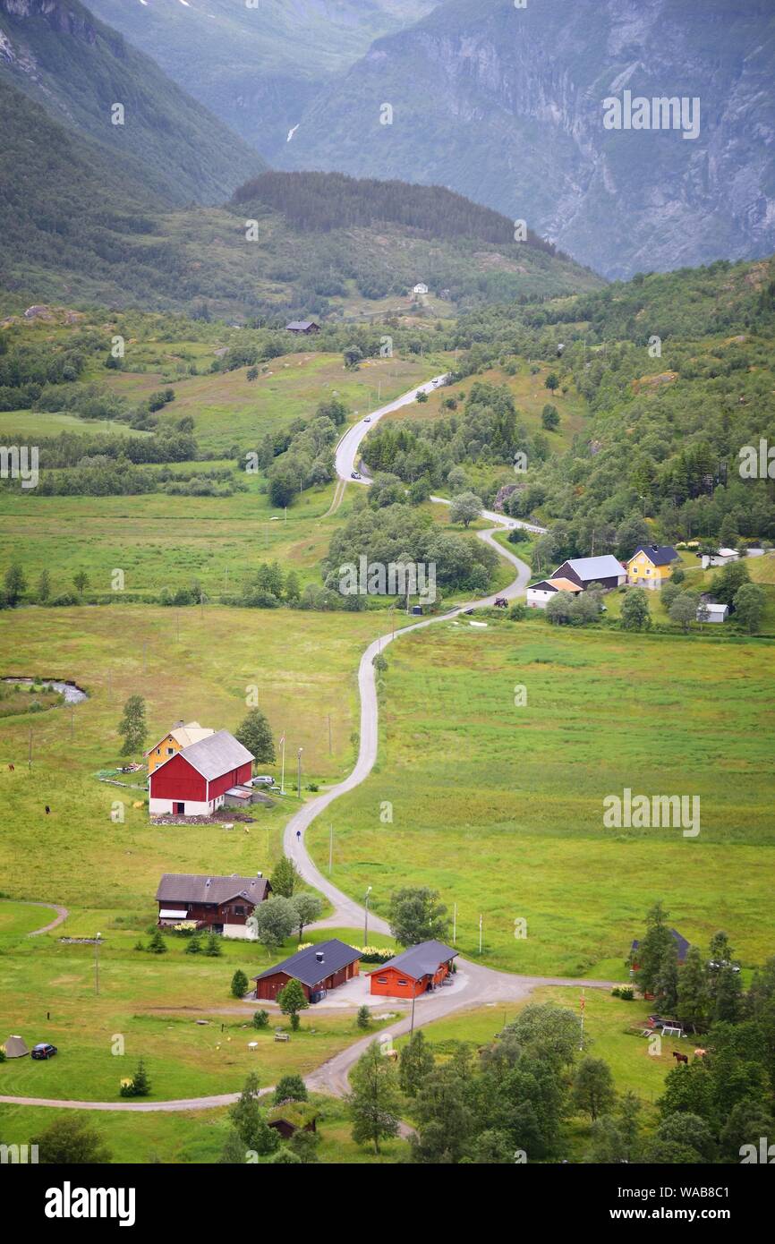 Norway landscape summer forest scenic hi-res stock photography and ...