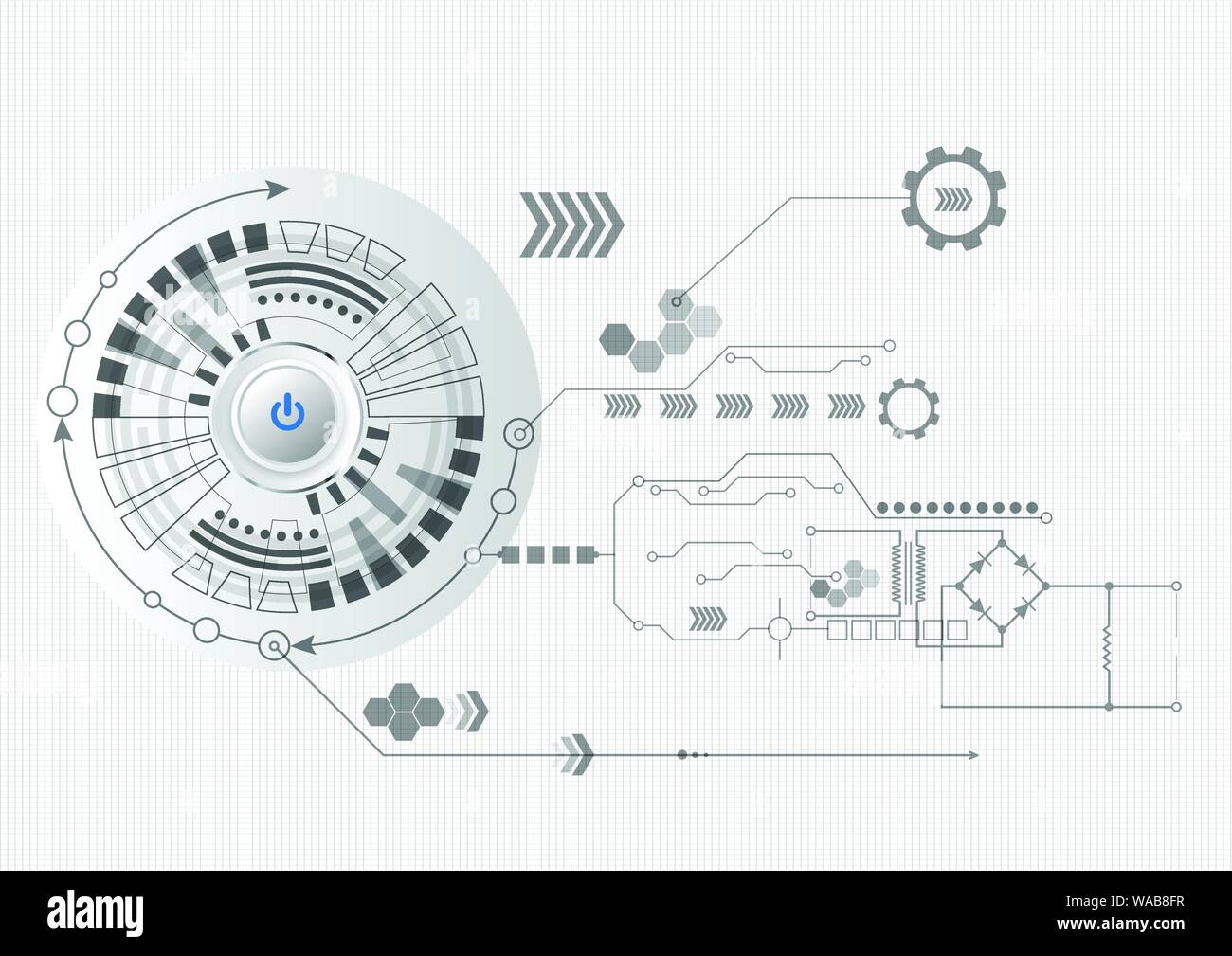 Integration technology vector vectors Cut Out Stock Images & Pictures ...