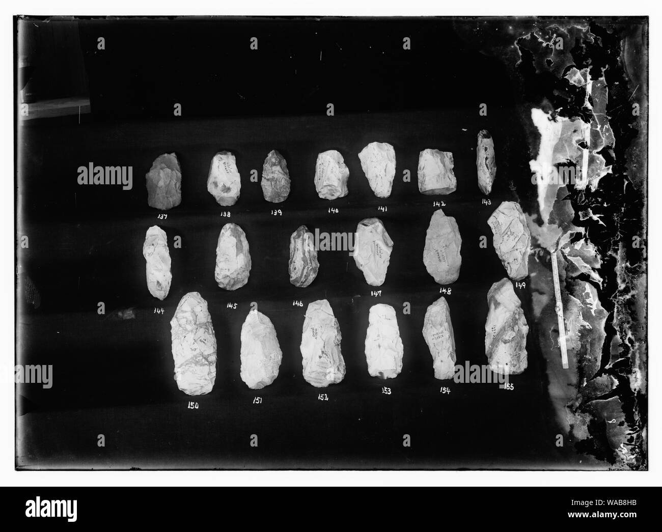 Collection of flints Stock Photo - Alamy