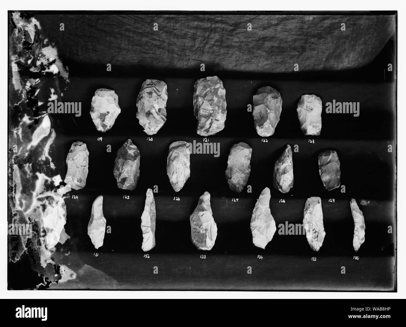 Collection of flints Stock Photo - Alamy