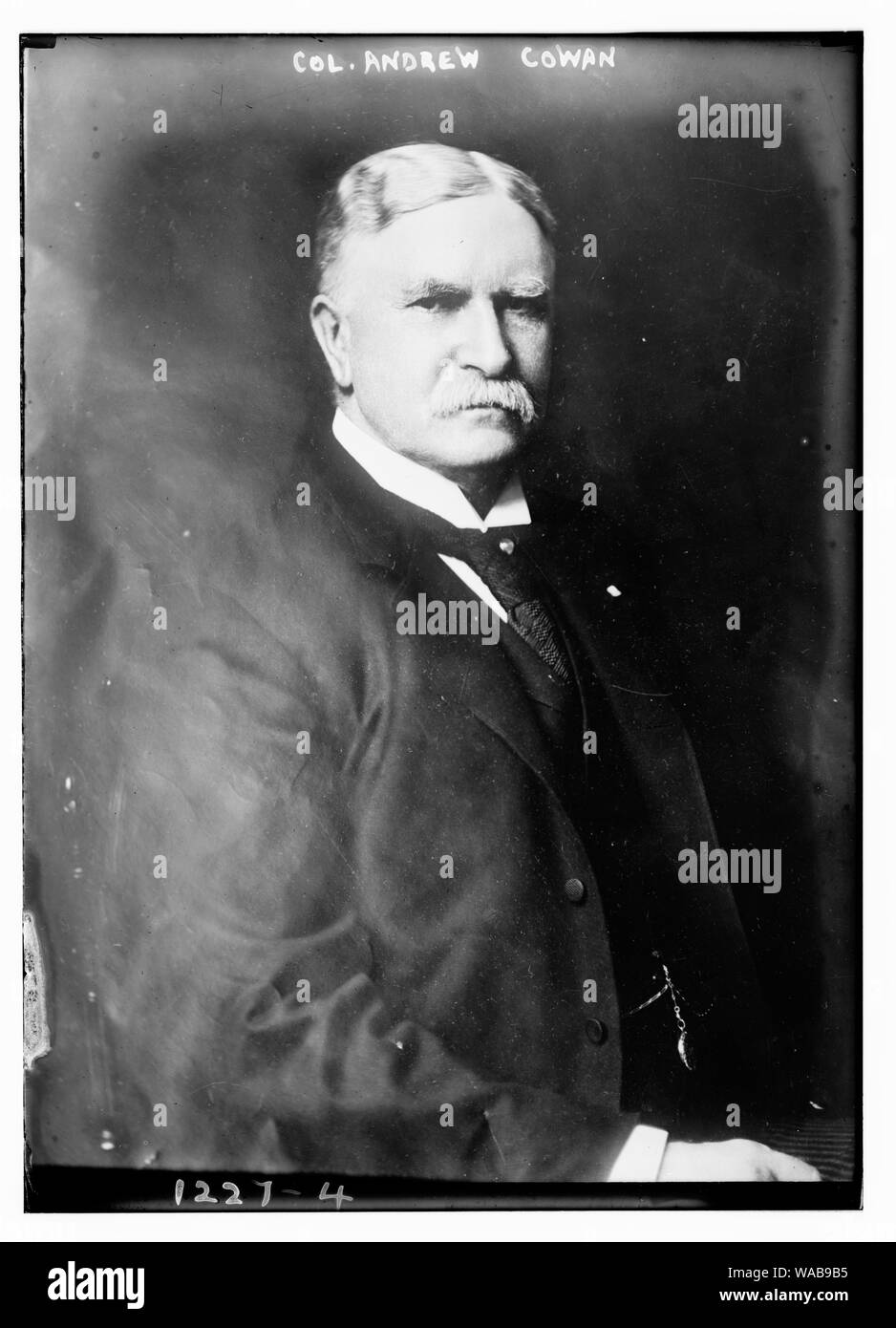 Colonel Andrew Cowan Stock Photo - Alamy