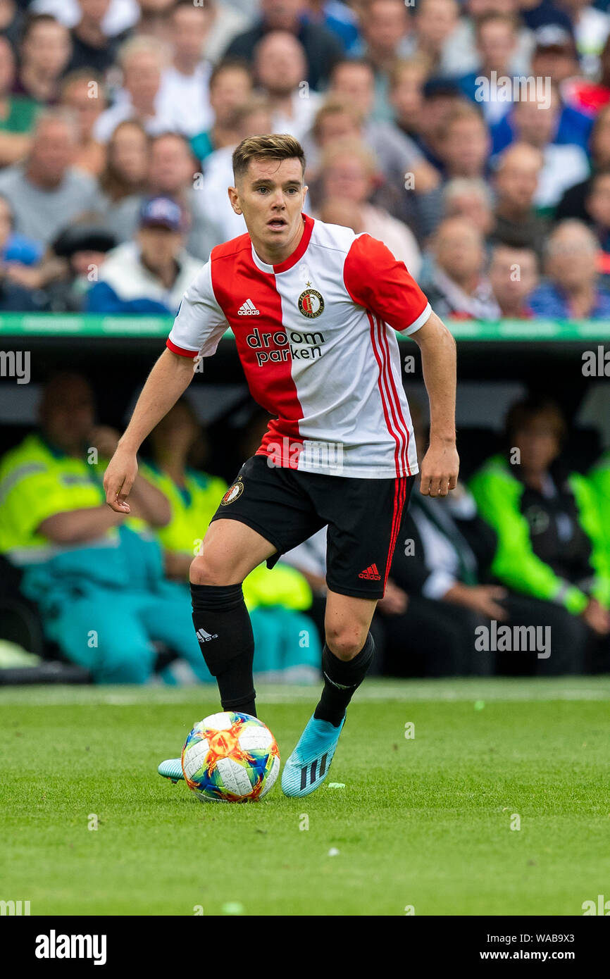 Rotterdam, Netherlands. 18th Aug, 2019. ROTTERDAM, 18-08-2019, Stadium Feijenoord de Kuip, Dutch ...