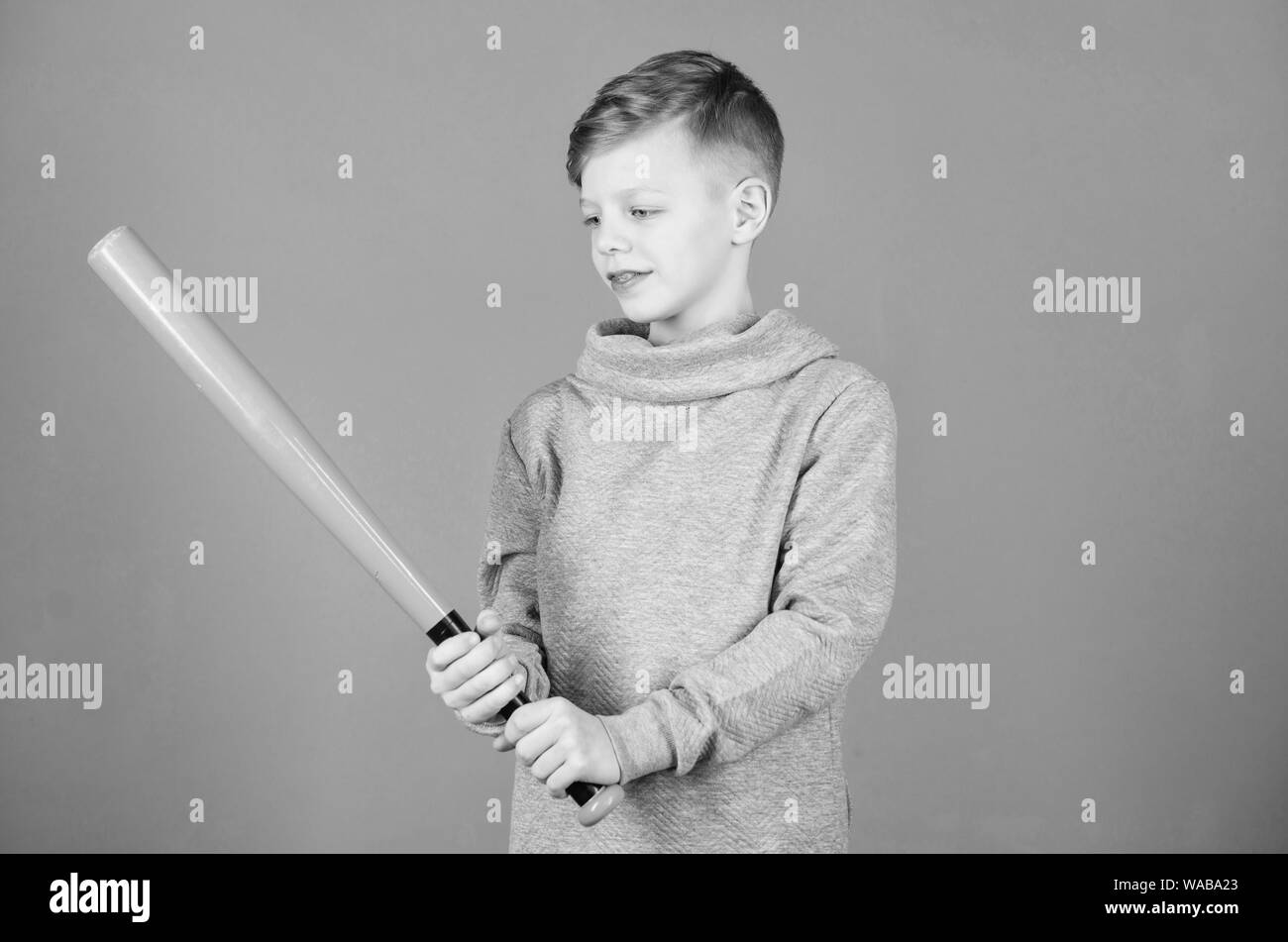 Baseball player with bat. Success. workout activity. Gym workout of ...