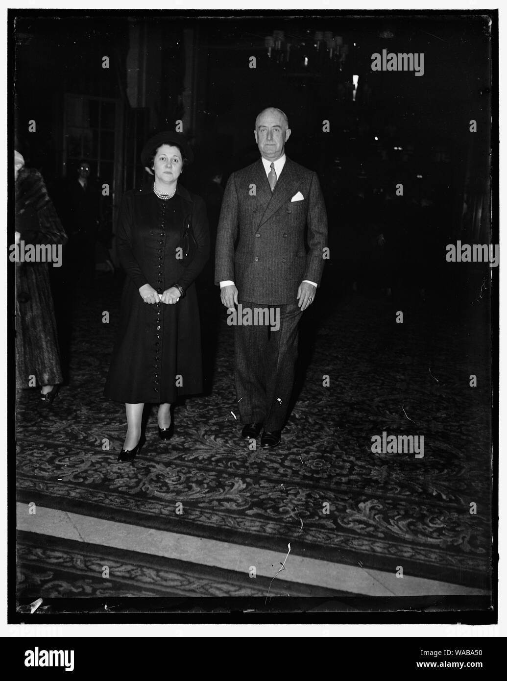 Colonel and Mrs. Starling attend musical. Washington D.C. Colonel and ...