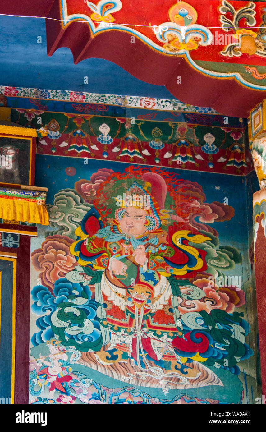 Tibetan buddha painting hi-res stock photography and images - Alamy