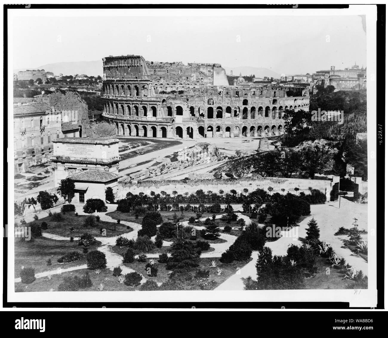 Ancient ruins rome italy Cut Out Stock Images & Pictures - Alamy