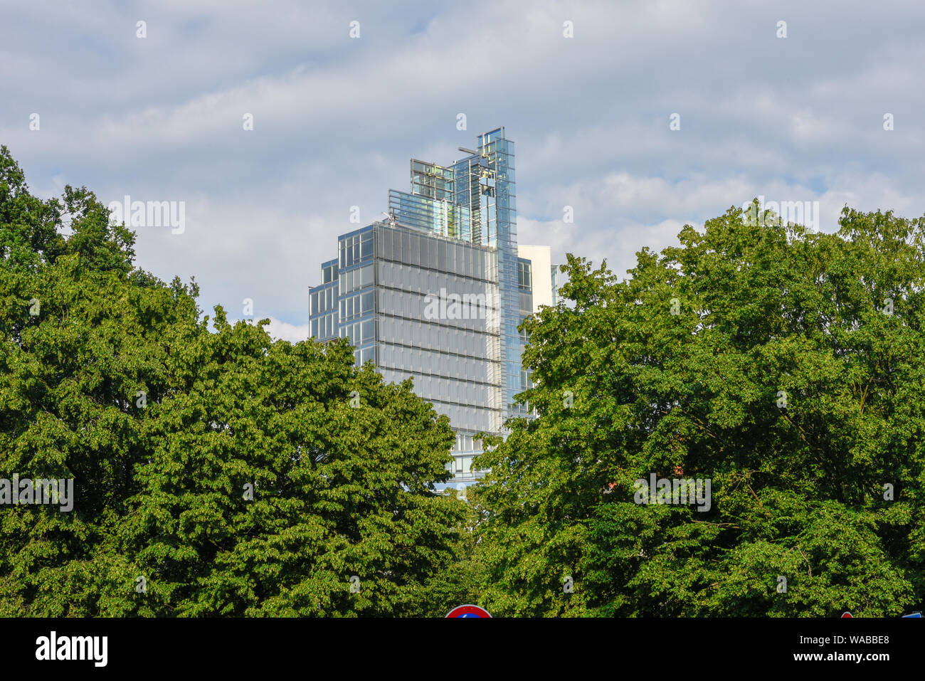 Modern building at Hannover on Germany Stock Photo - Alamy