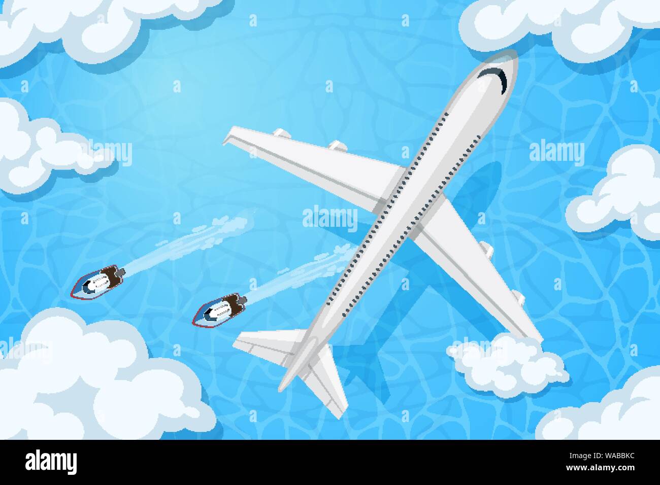 Set of aerial view scenes illustration Stock Vector Image & Art - Alamy