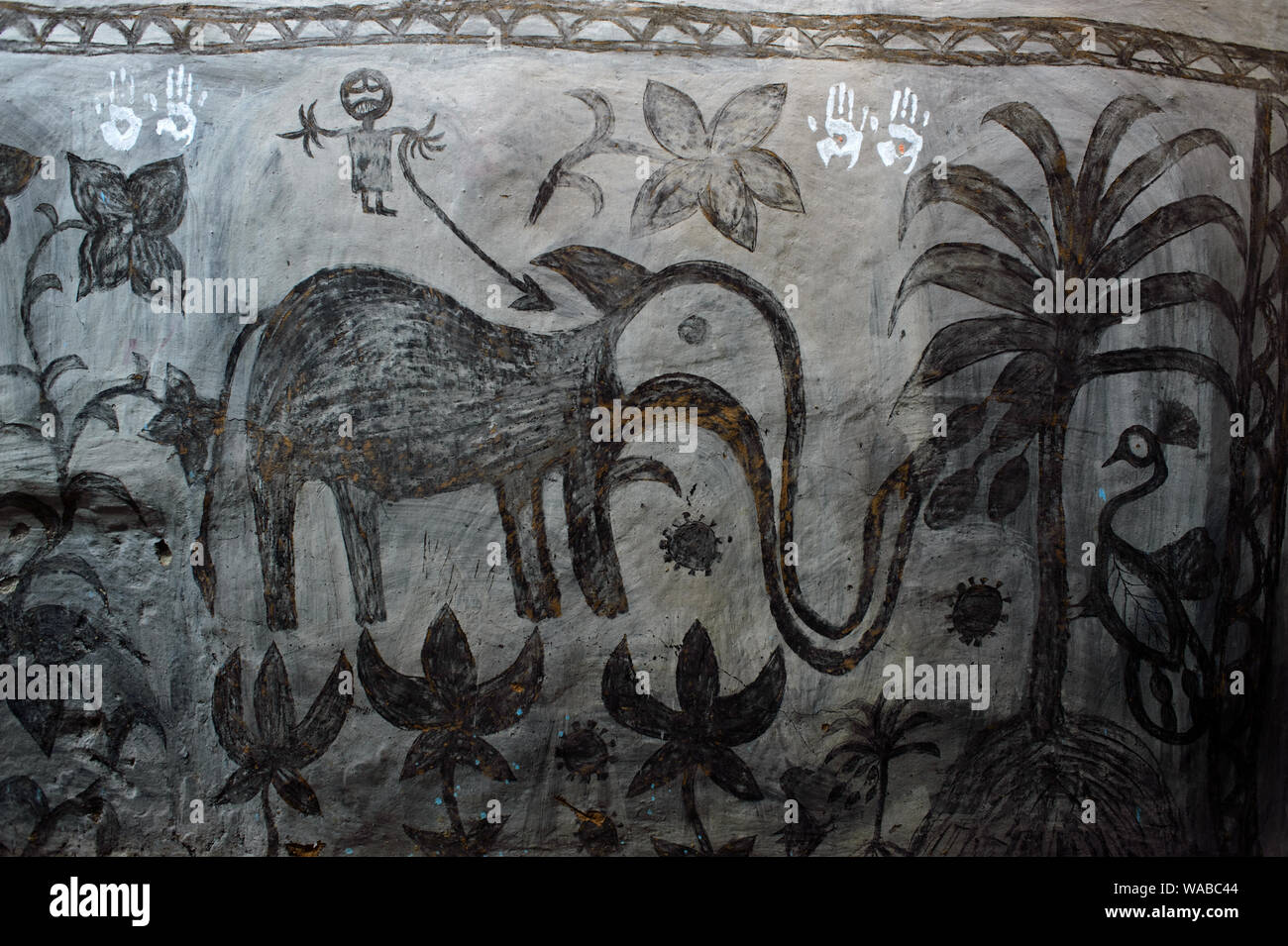 Khovar art ( India Stock Photo - Alamy