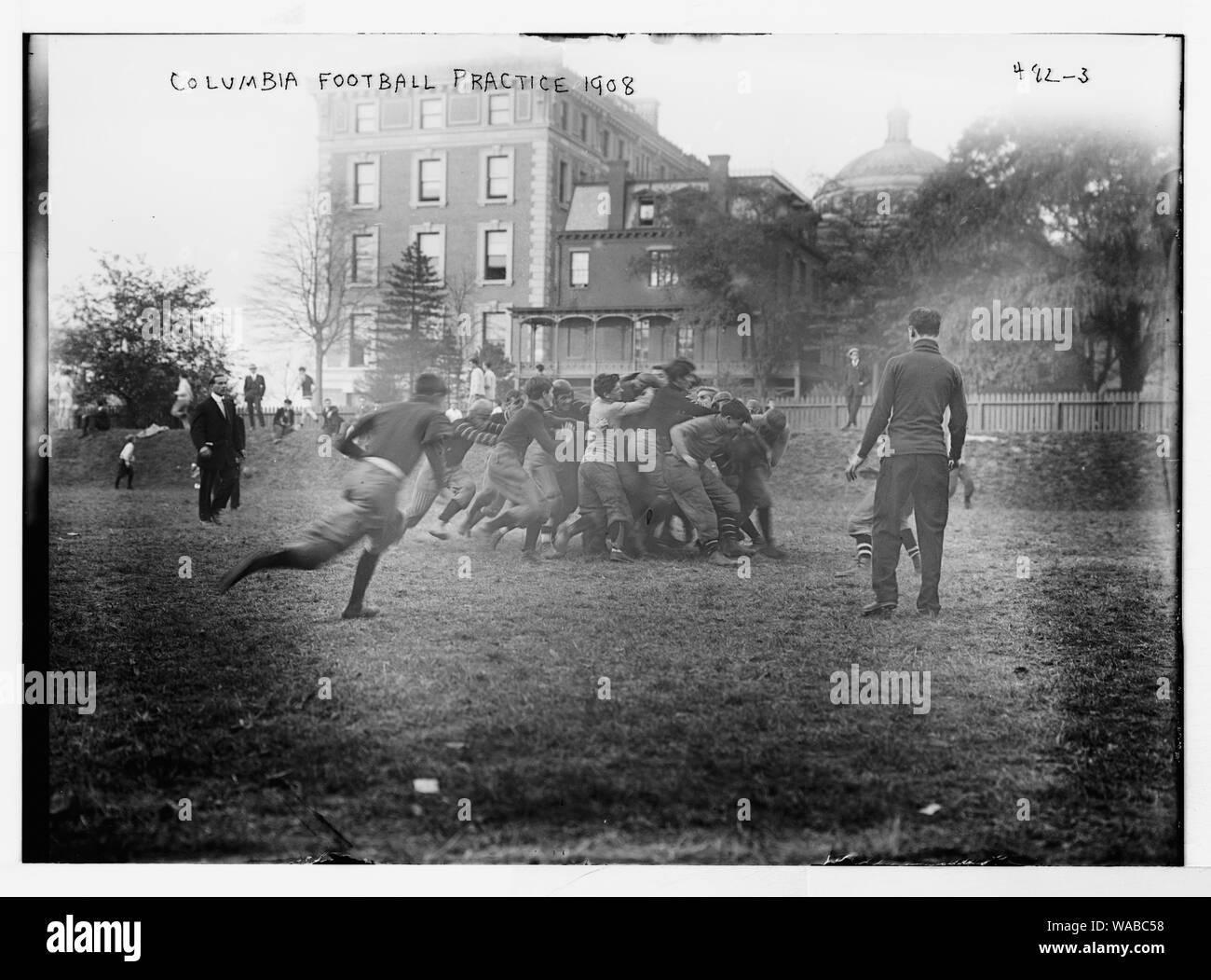 Football practice Black and White Stock Photos & Images - Alamy