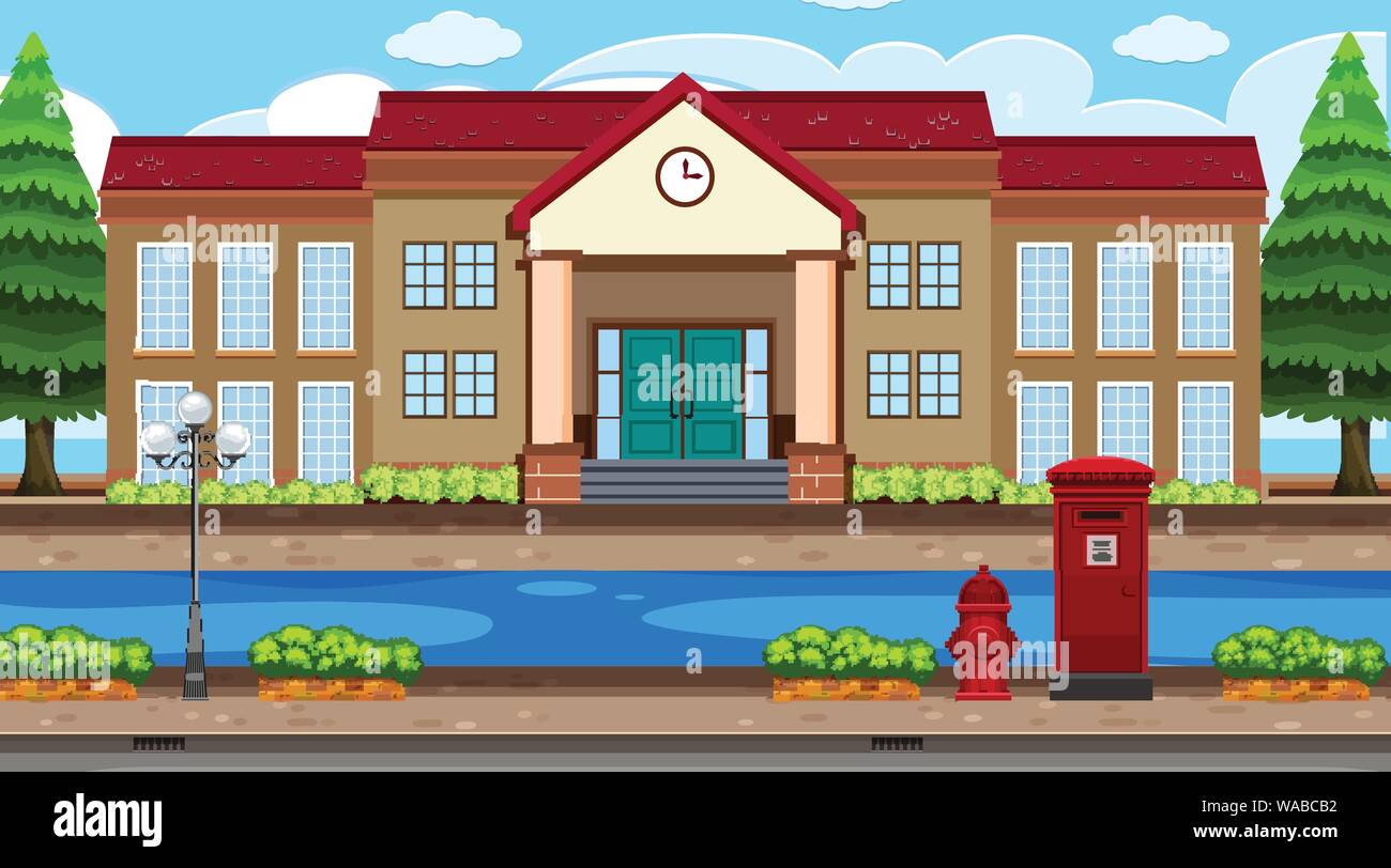 Outdoor schooling Stock Vector Images - Alamy