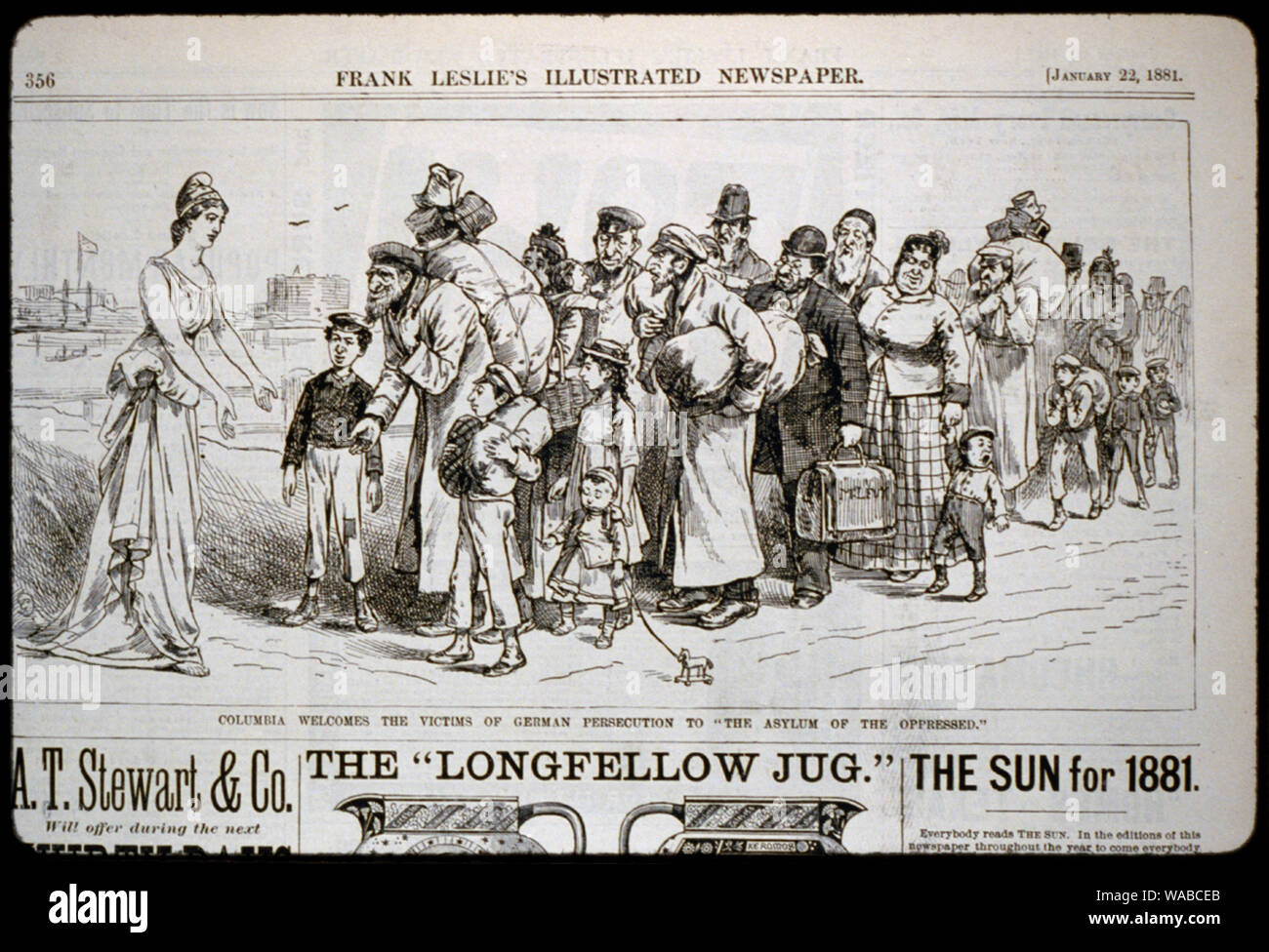 Columbia welcomes the victims of German persecution to the asylum of ...