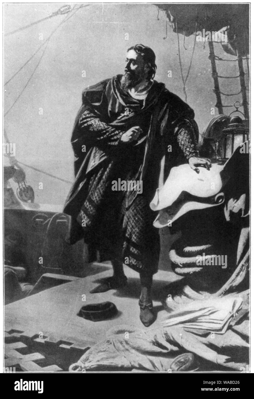 Columbus discovery of america Black and White Stock Photos & Images - Alamy