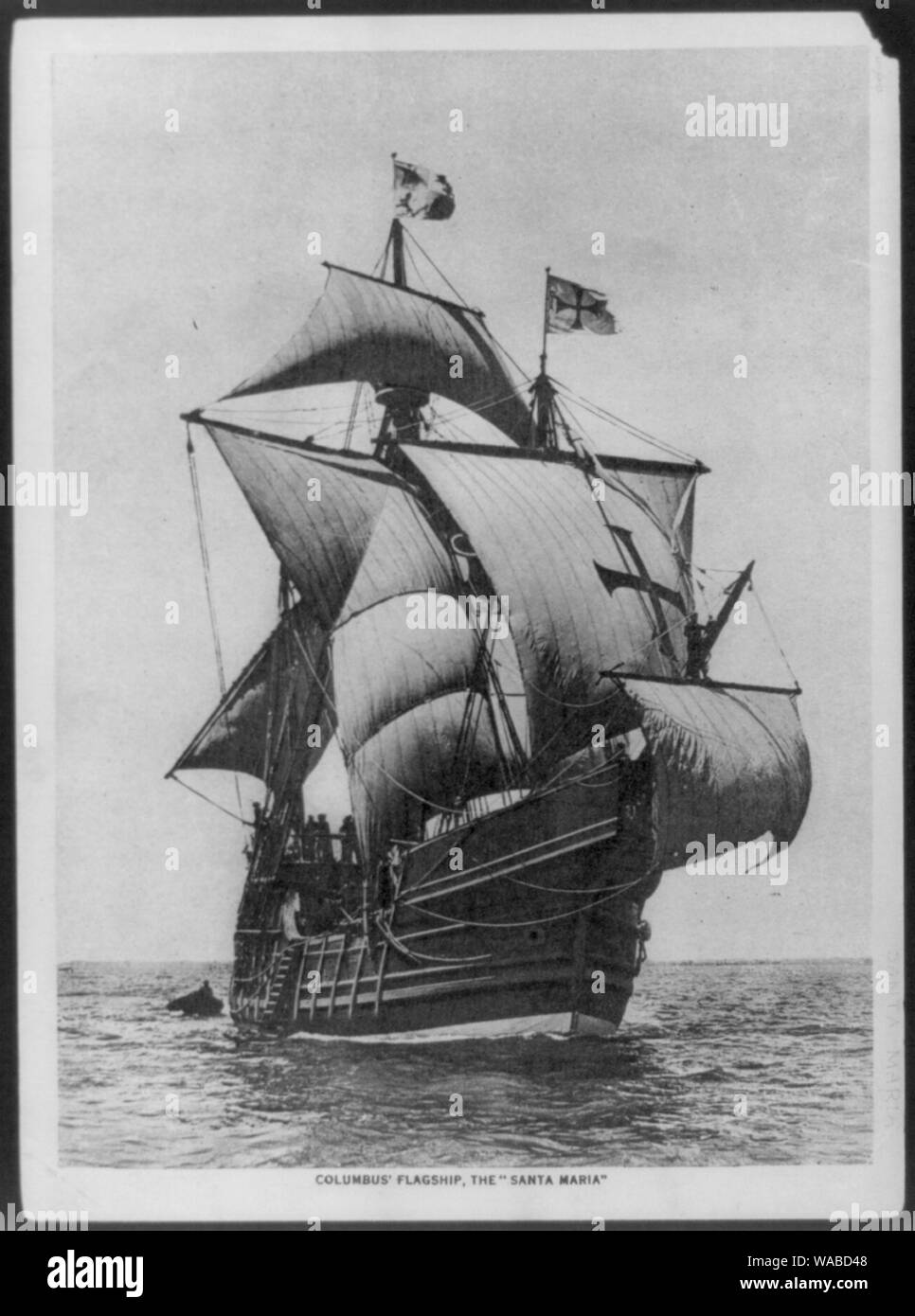 Columbus' Flagship, the SANTA MARIA Stock Photo - Alamy