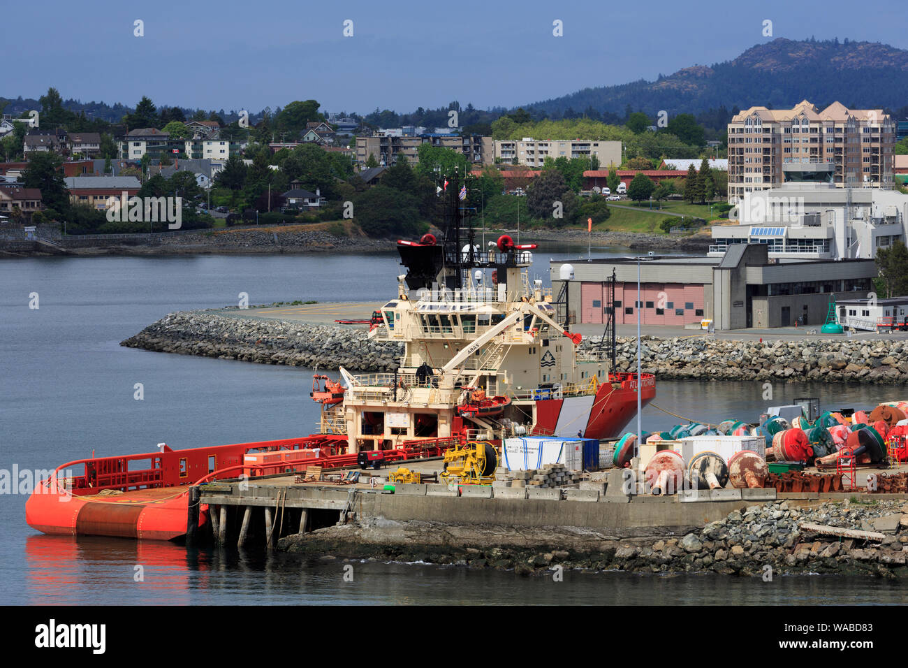 Coast Guard Station, Victoria, Vancouver Island, British Columbia, USA ...
