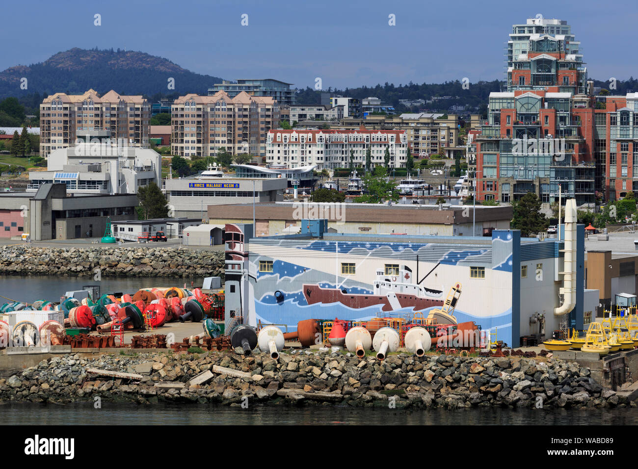 Coast Guard Station, Victoria, Vancouver Island, British Columbia, USA ...
