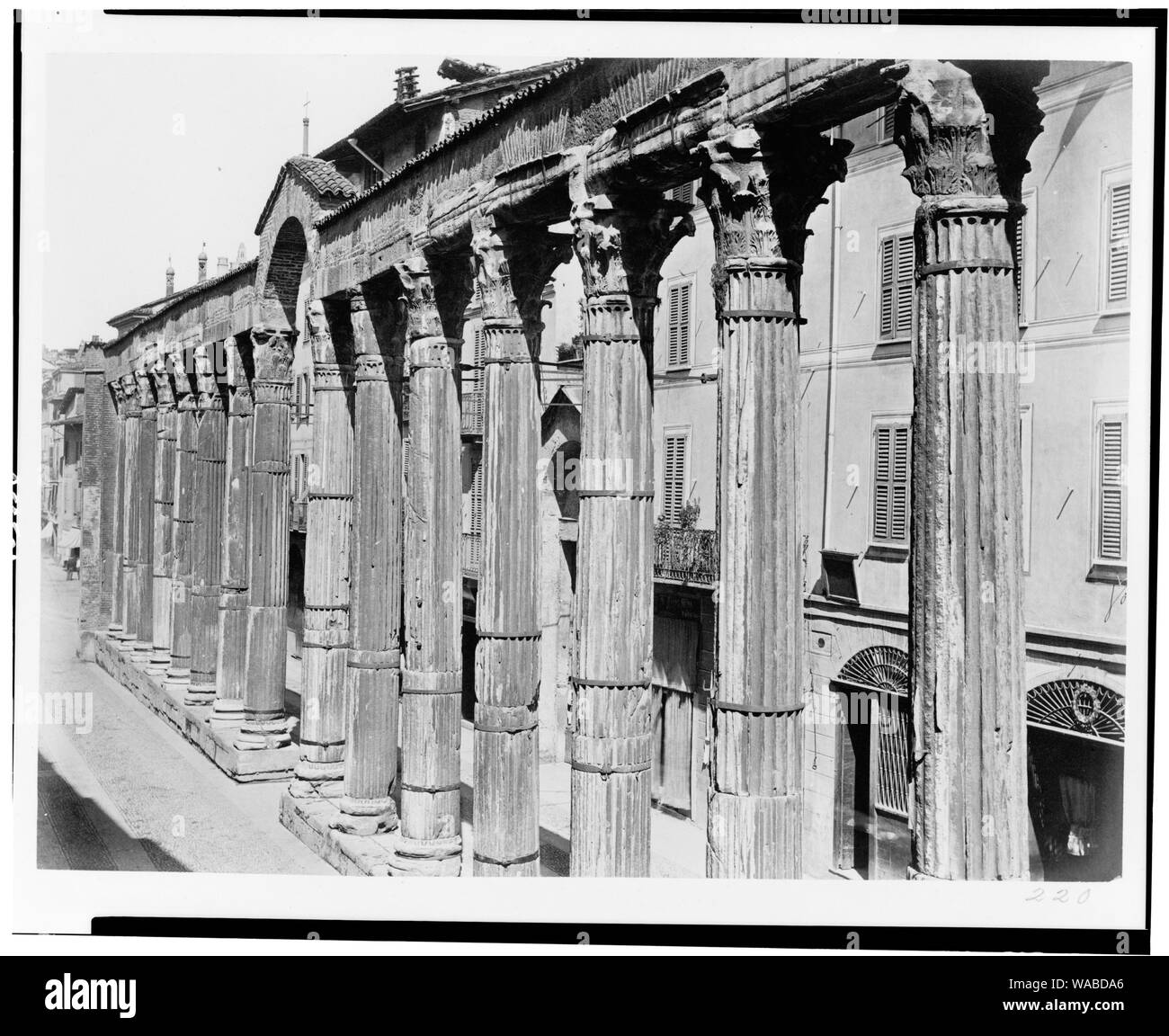 The temple of hercules Cut Out Stock Images & Pictures - Alamy