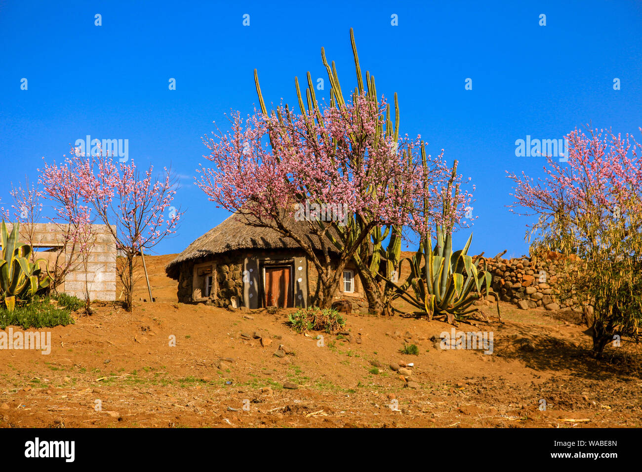Basotho lesotho basotho village hi-res stock photography and images - Alamy